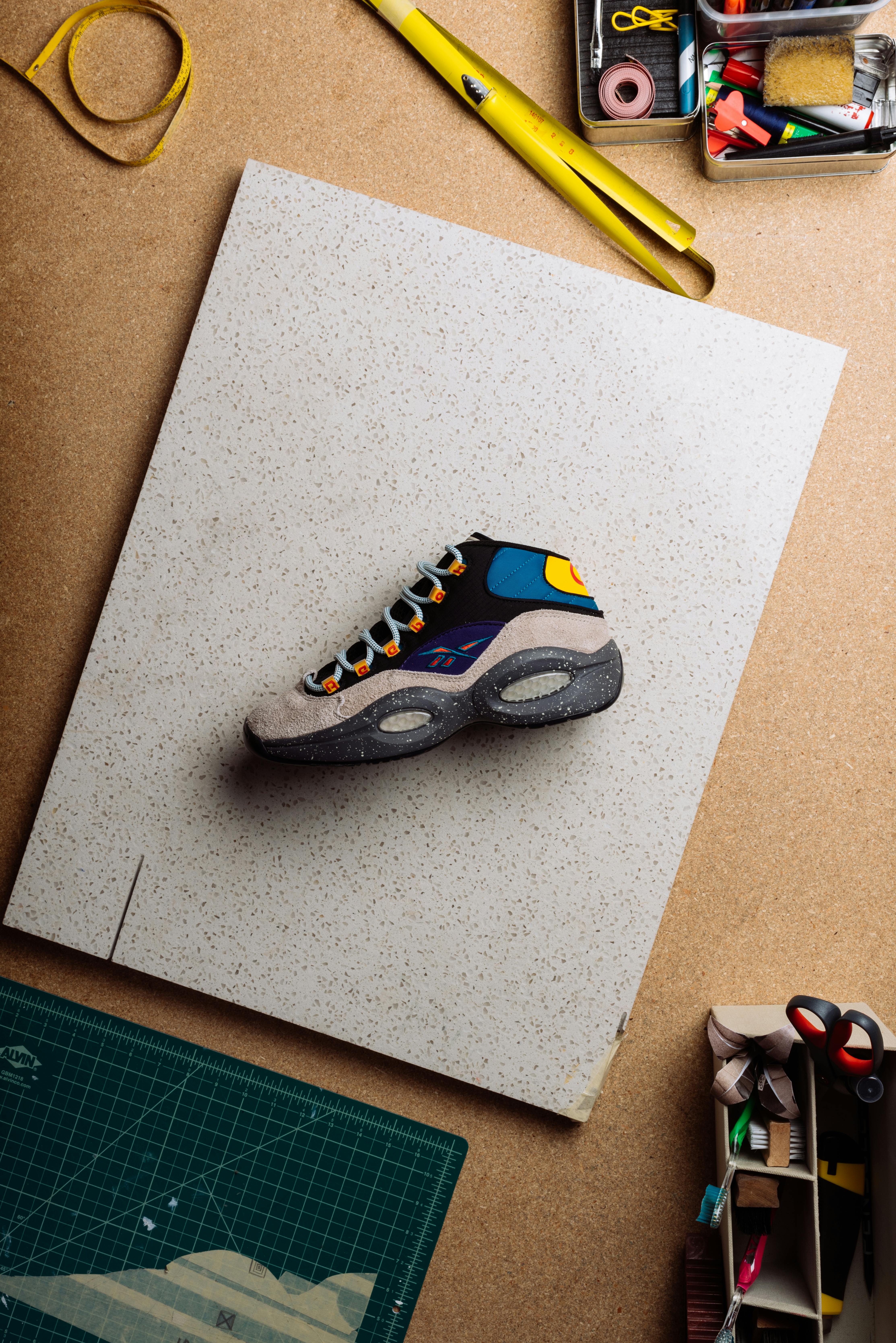 Reebok Question Mid Nice Kicks Bubba Chuck Shoe · Free Stock Photo
