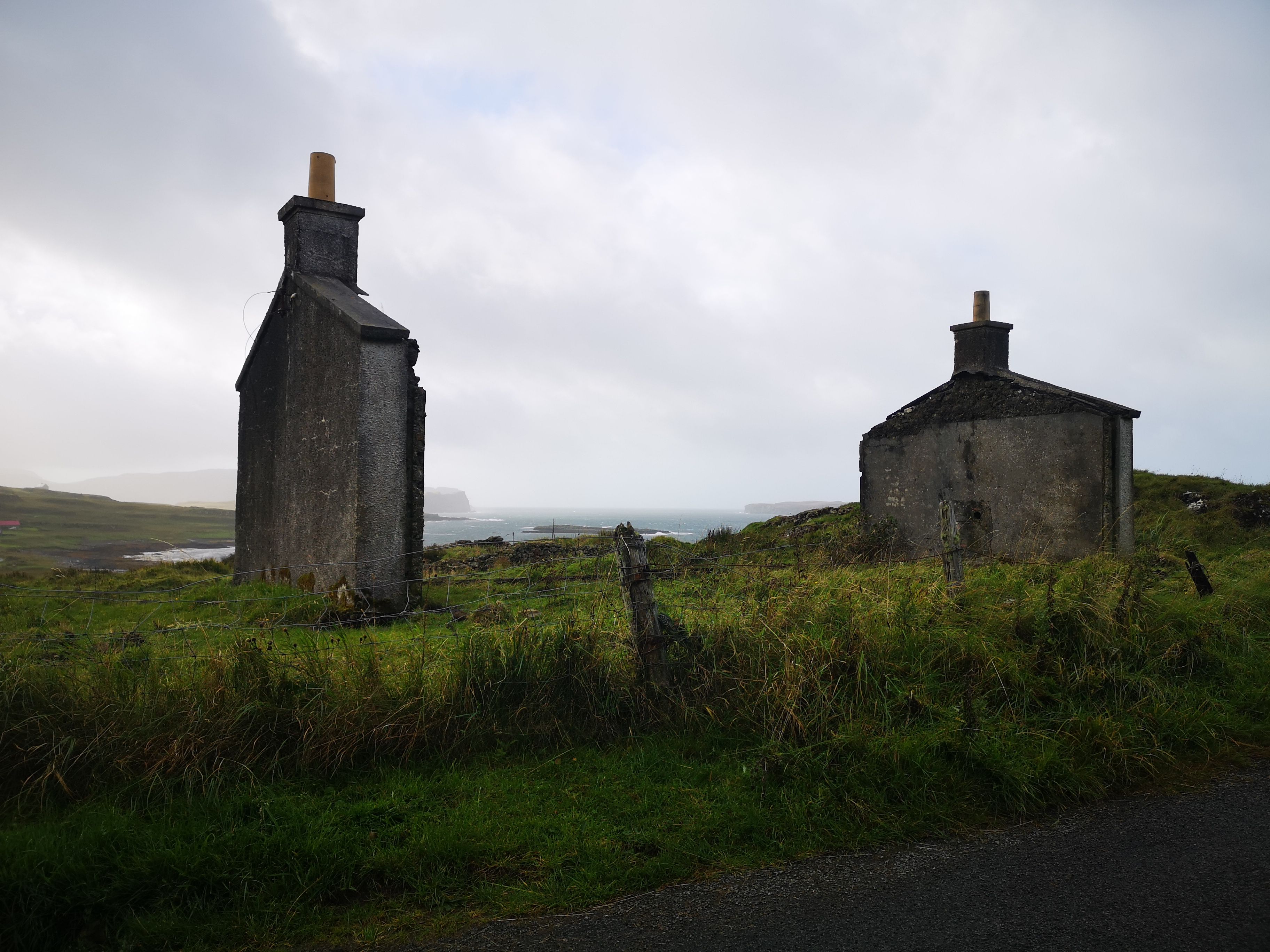 Destroyed Building Ruins on Skye Island in UK · Free Stock Photo