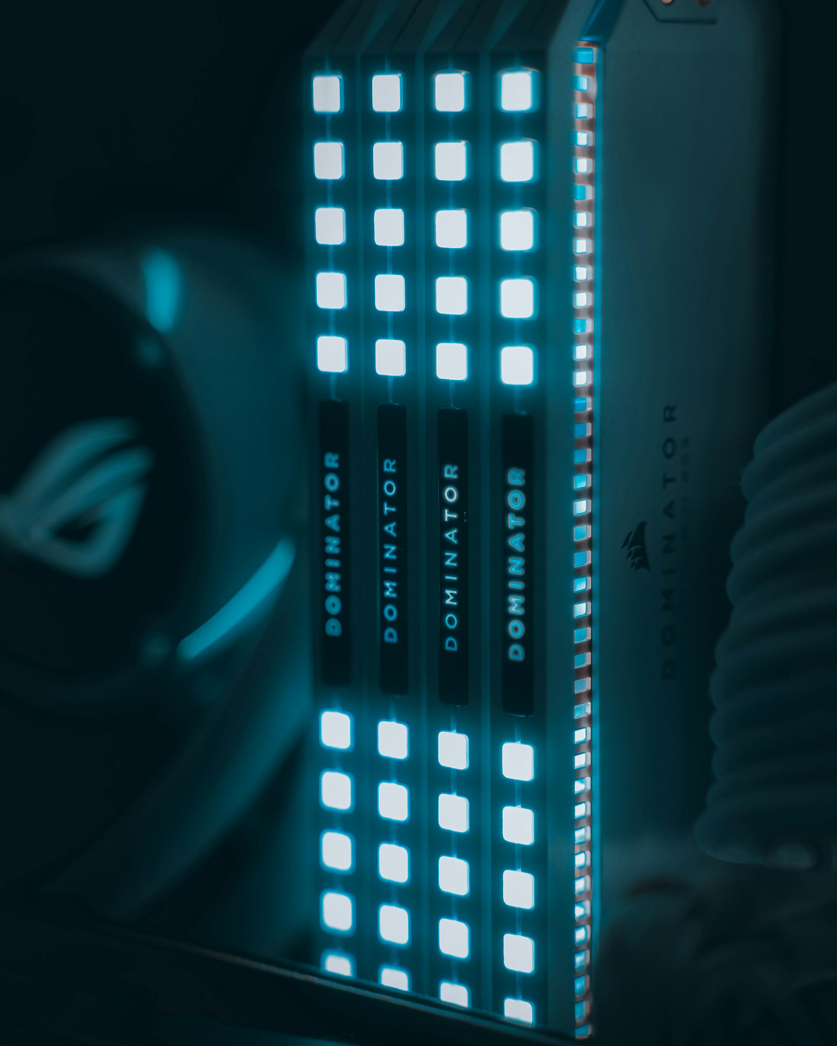 Illuminated Computer Server · Free Stock Photo