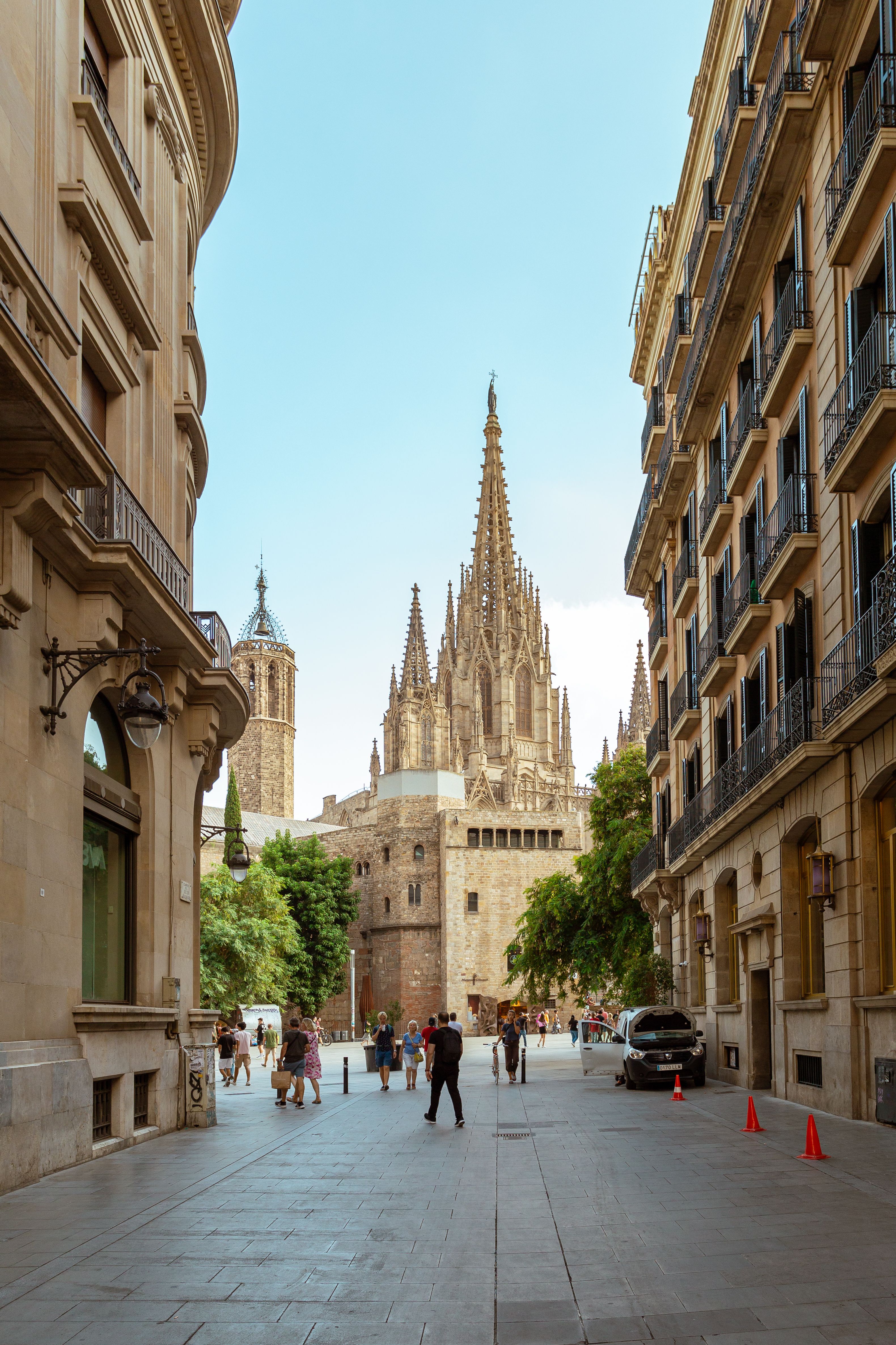 Gothic Barcelona Cathedral · Free Stock Photo