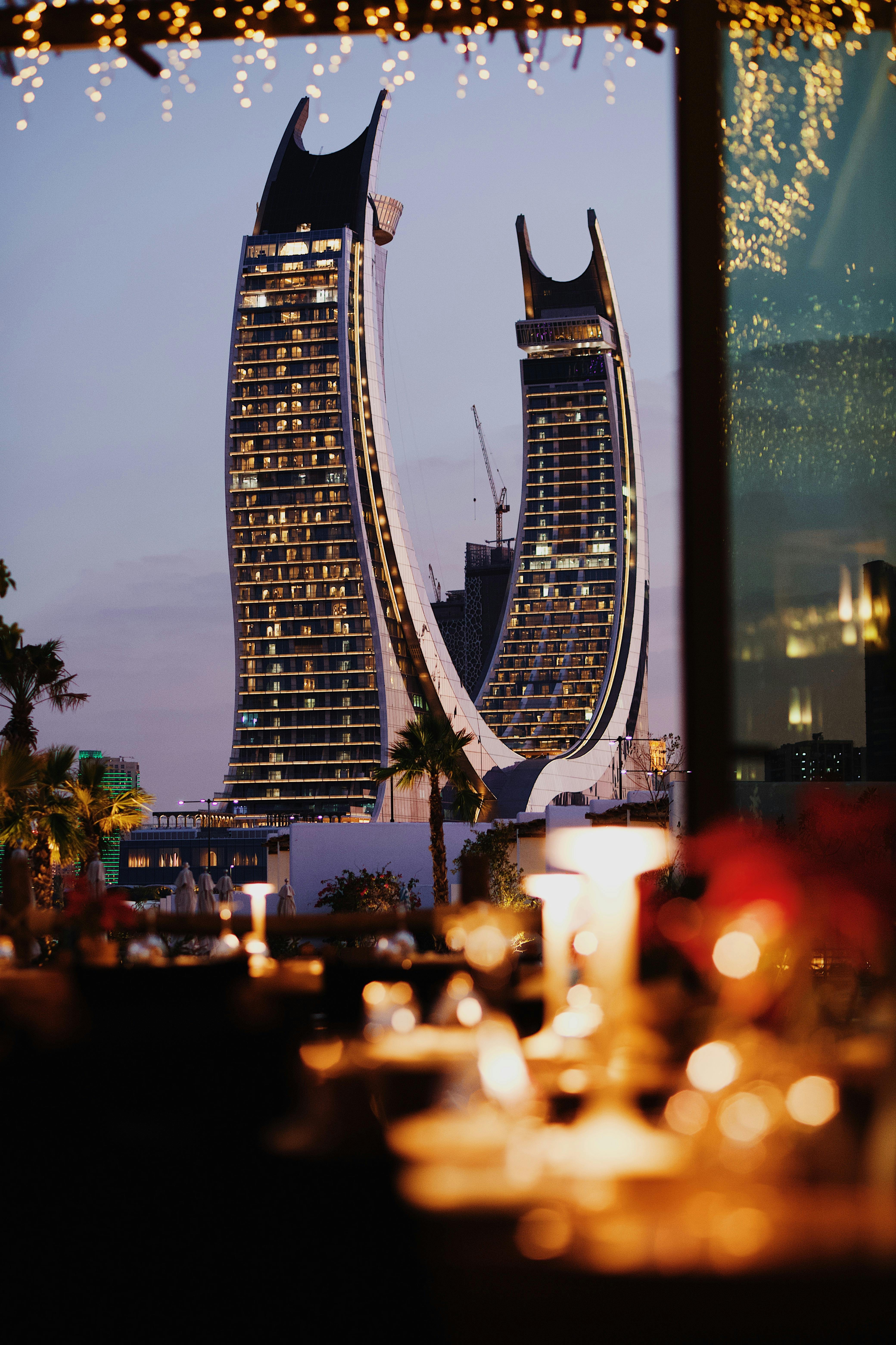 Katara Towers in Doha · Free Stock Photo