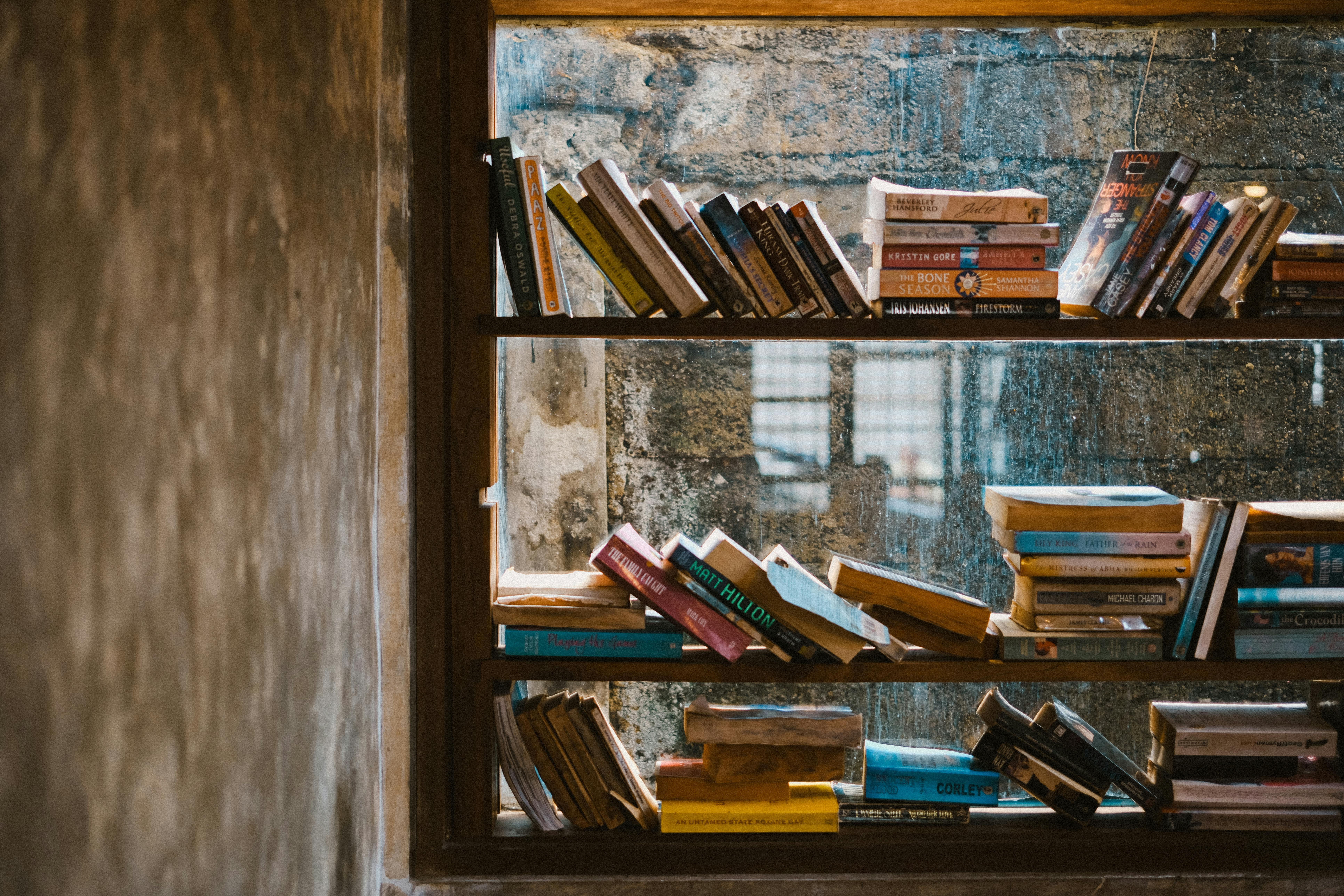 Books in Library · Free Stock Photo