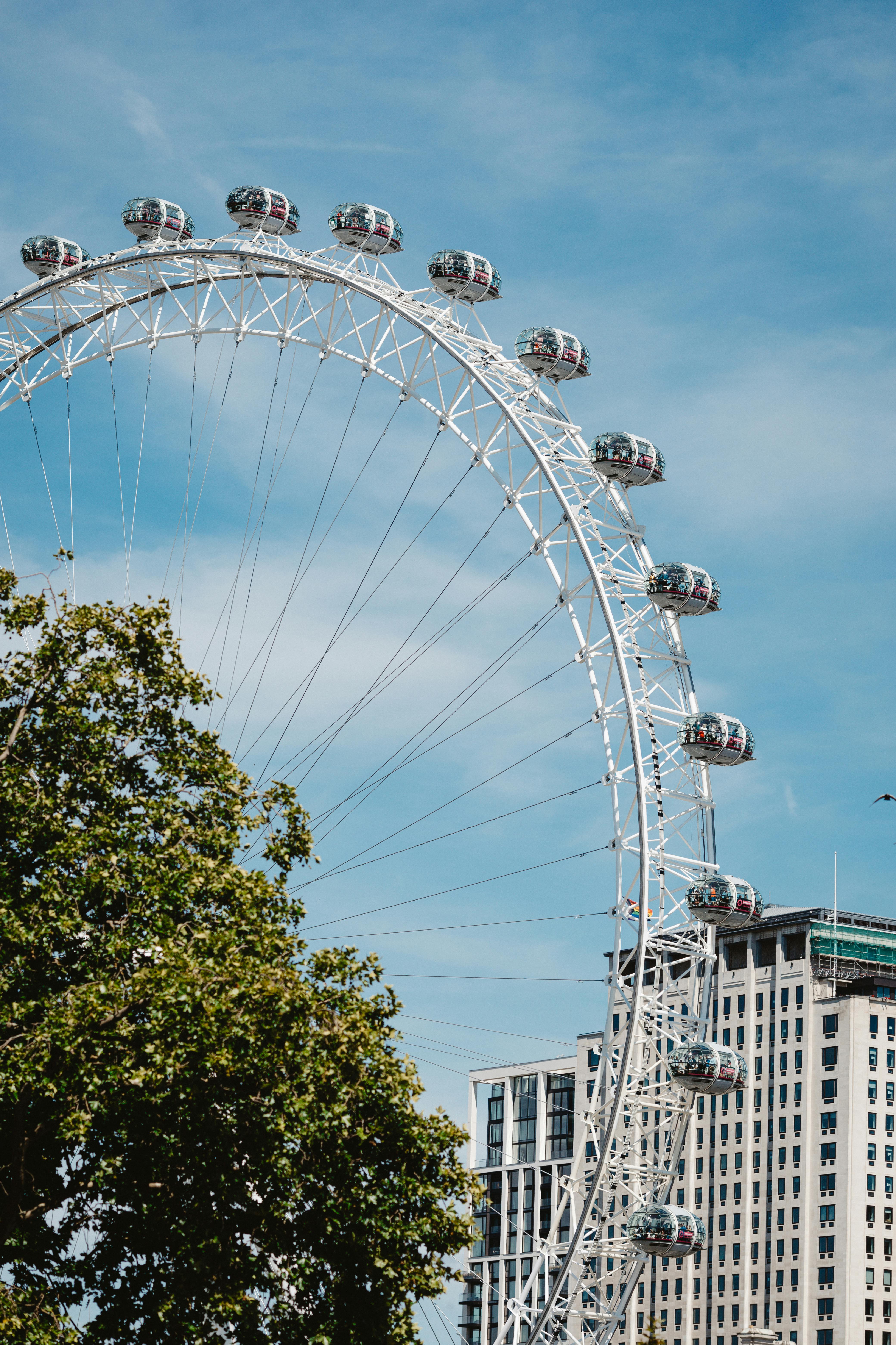 White Ferris Wheel · Free Stock Photo