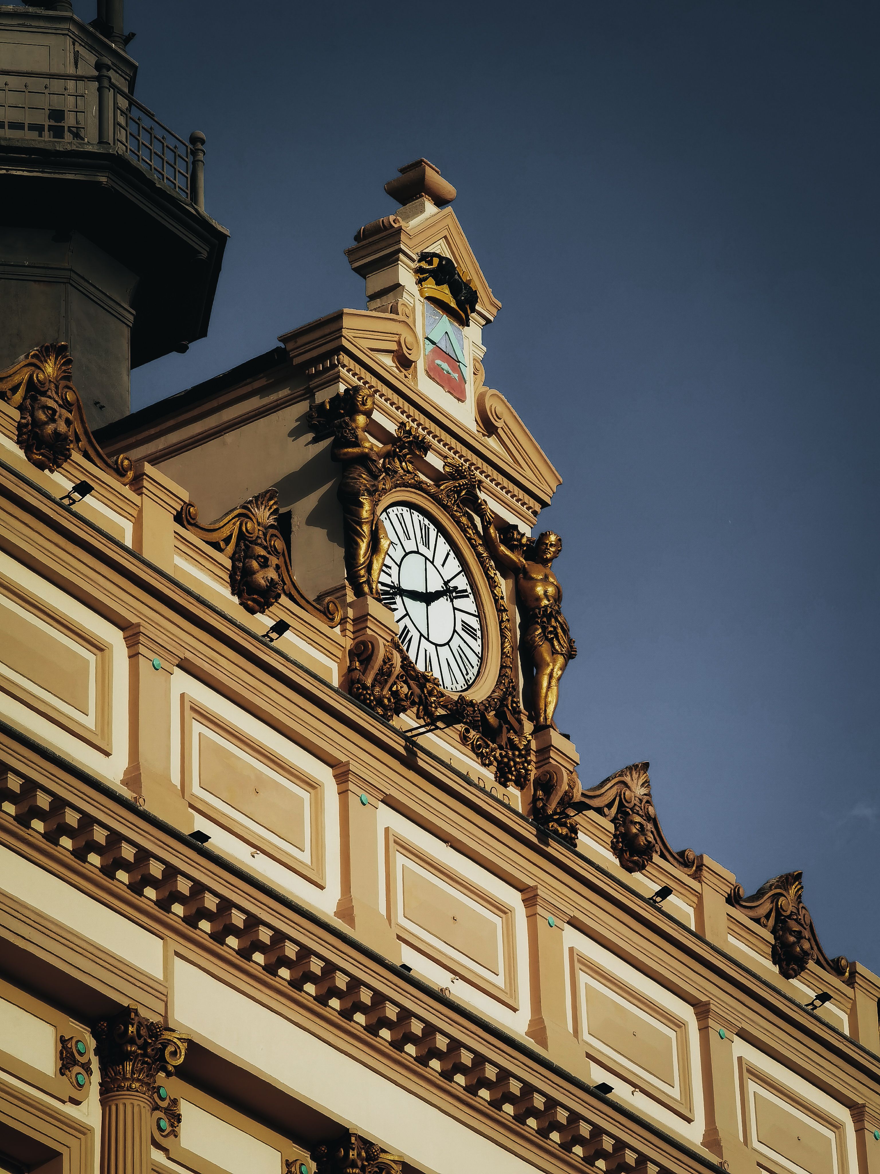 Clock Tower in the Melk Abbey, Austria · Free Stock Photo