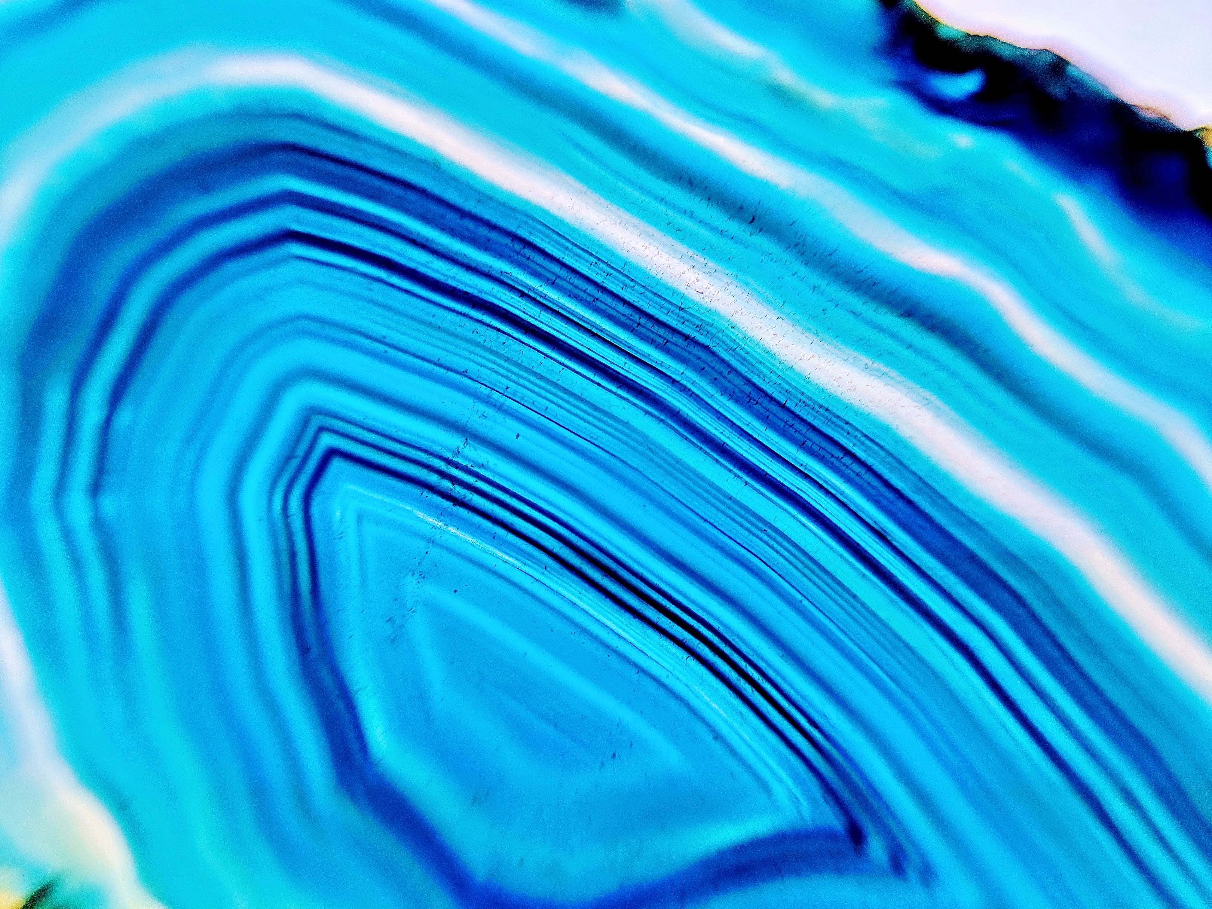 Free stock photo of blue geode, blue marble, striations - Stock Image ...