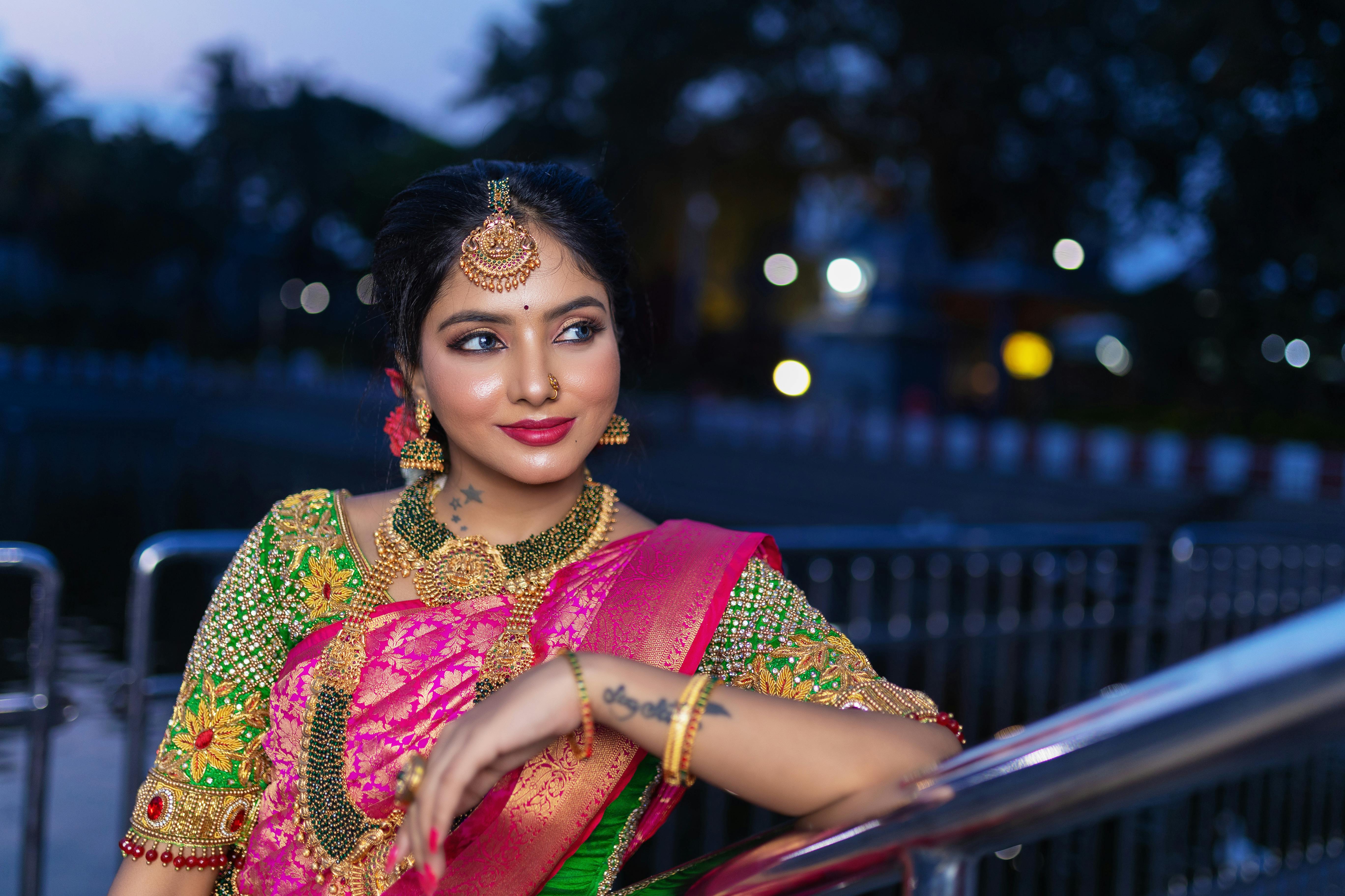 Saree Model Photos, Download The BEST Free Saree Model Stock Photos ...