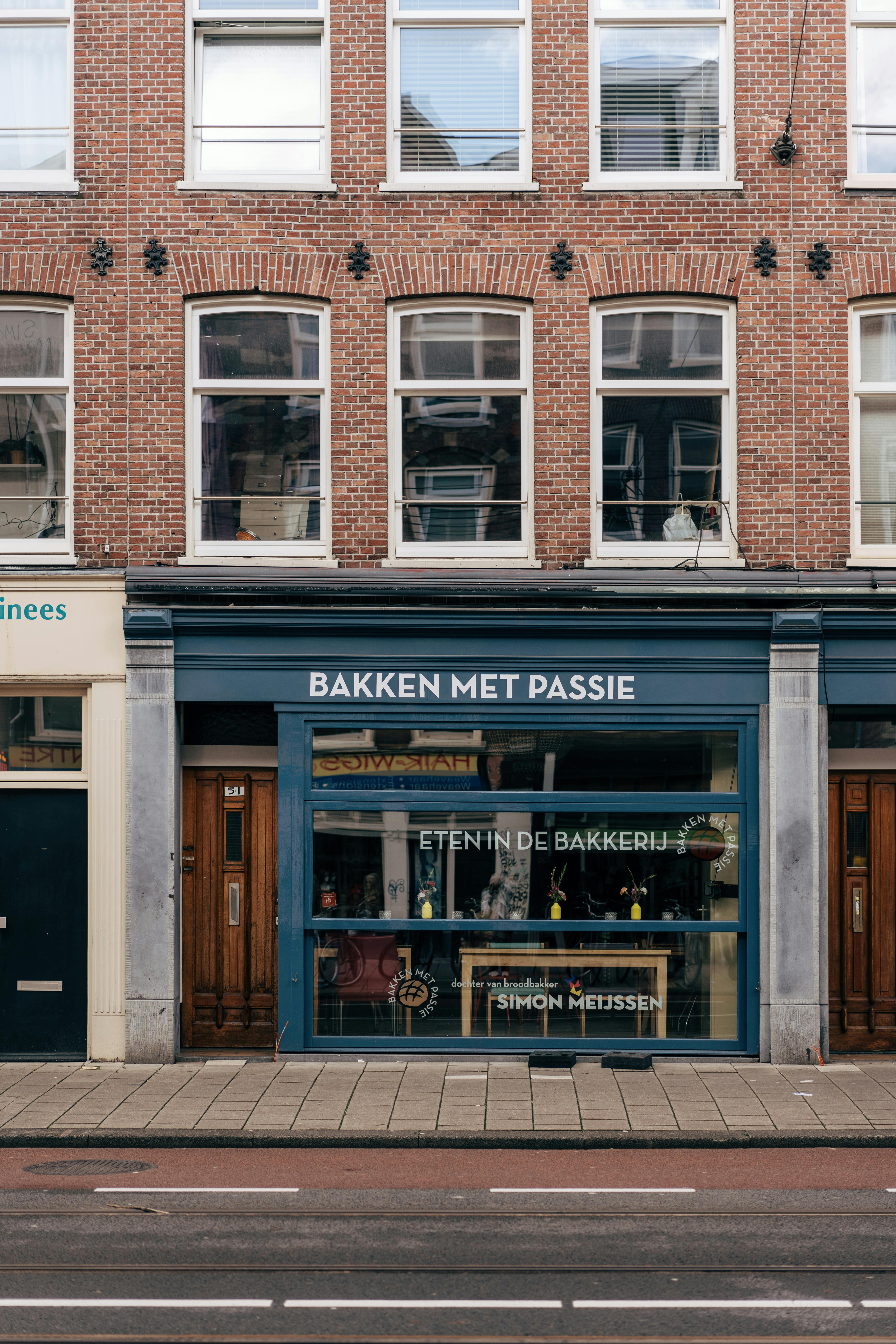 Bakery in Townhouse in Amsterdam, Netherlands · Free Stock Photo