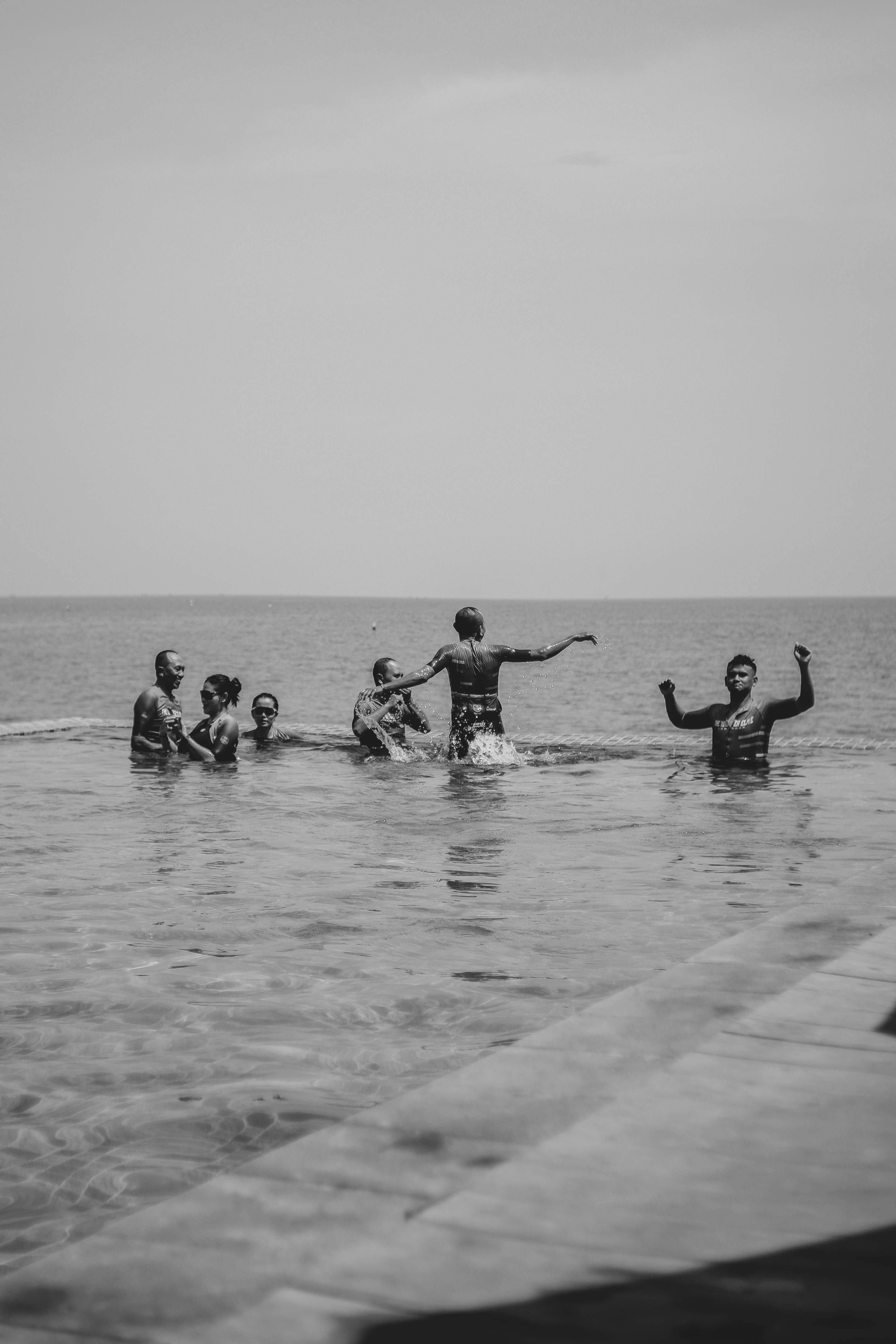 Group of Men in Water · Free Stock Photo