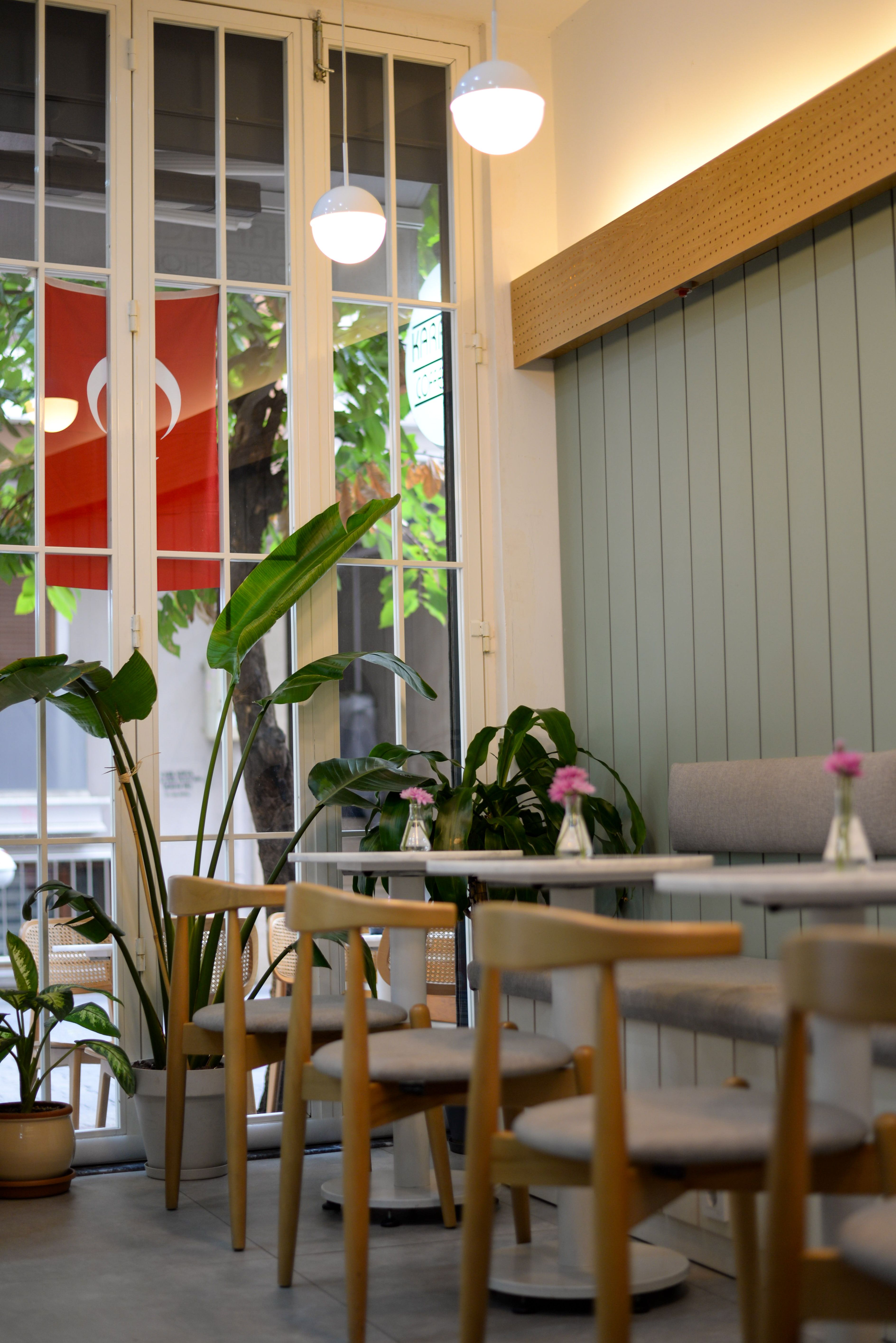 Interior of a Modern Cafe · Free Stock Photo