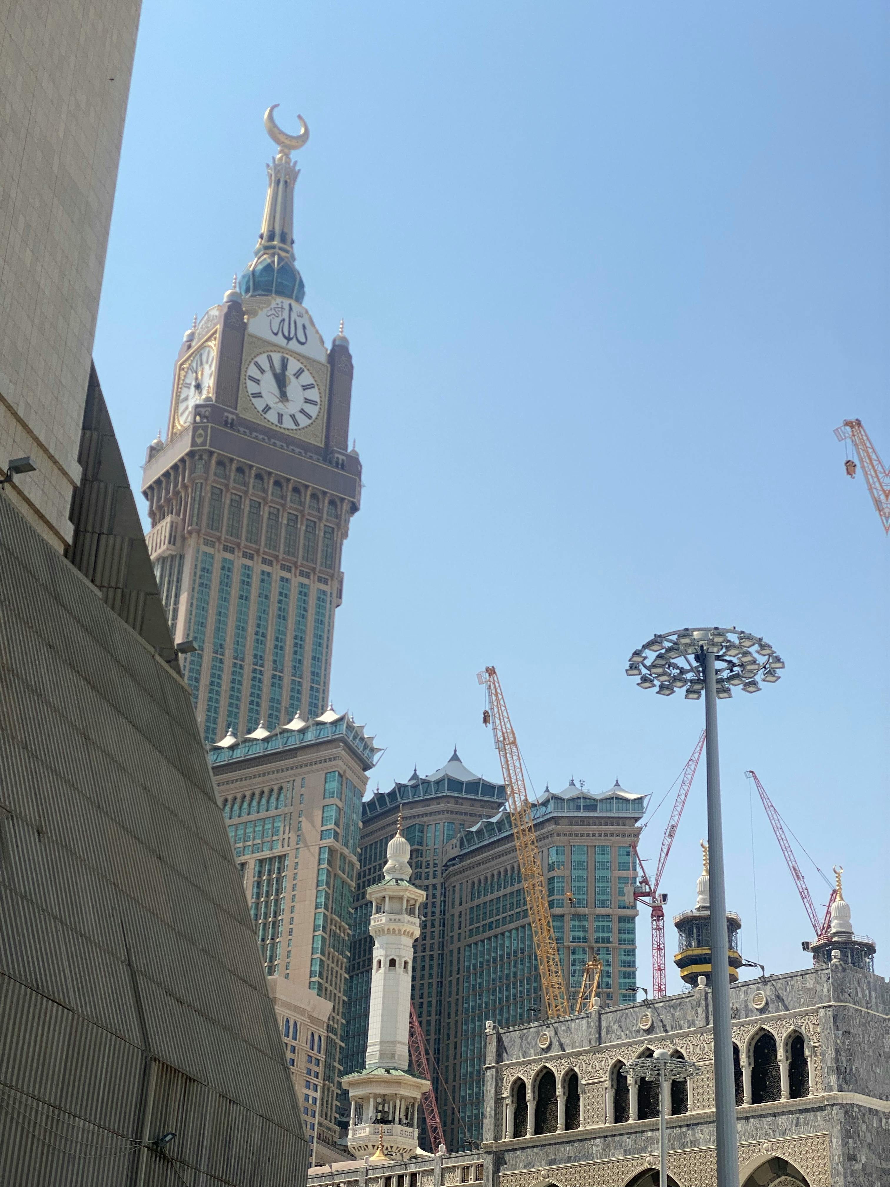 Foto stok gratis tentang abraj al bait, arab saudi, arsitektur ...