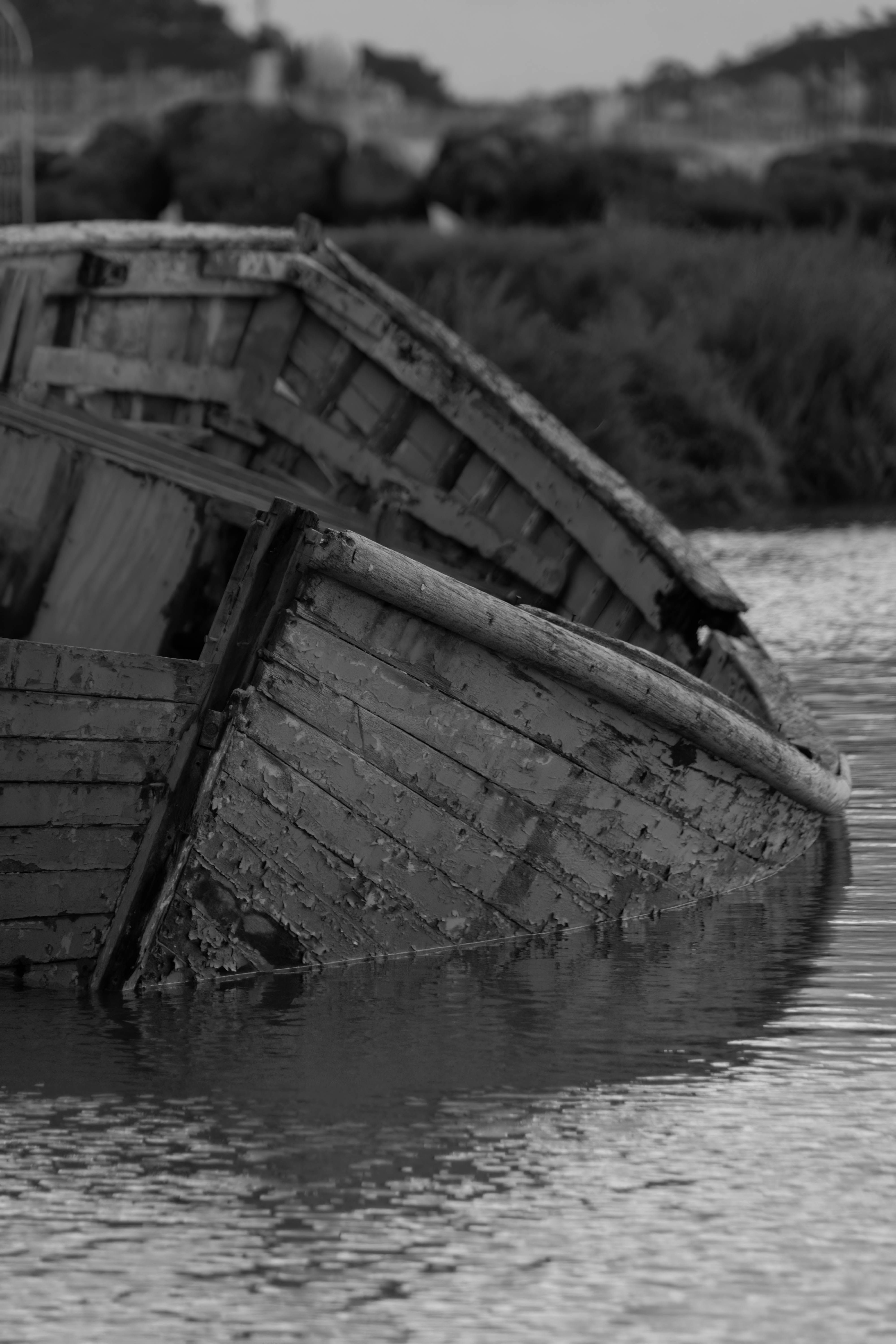 Wreck in River · Free Stock Photo
