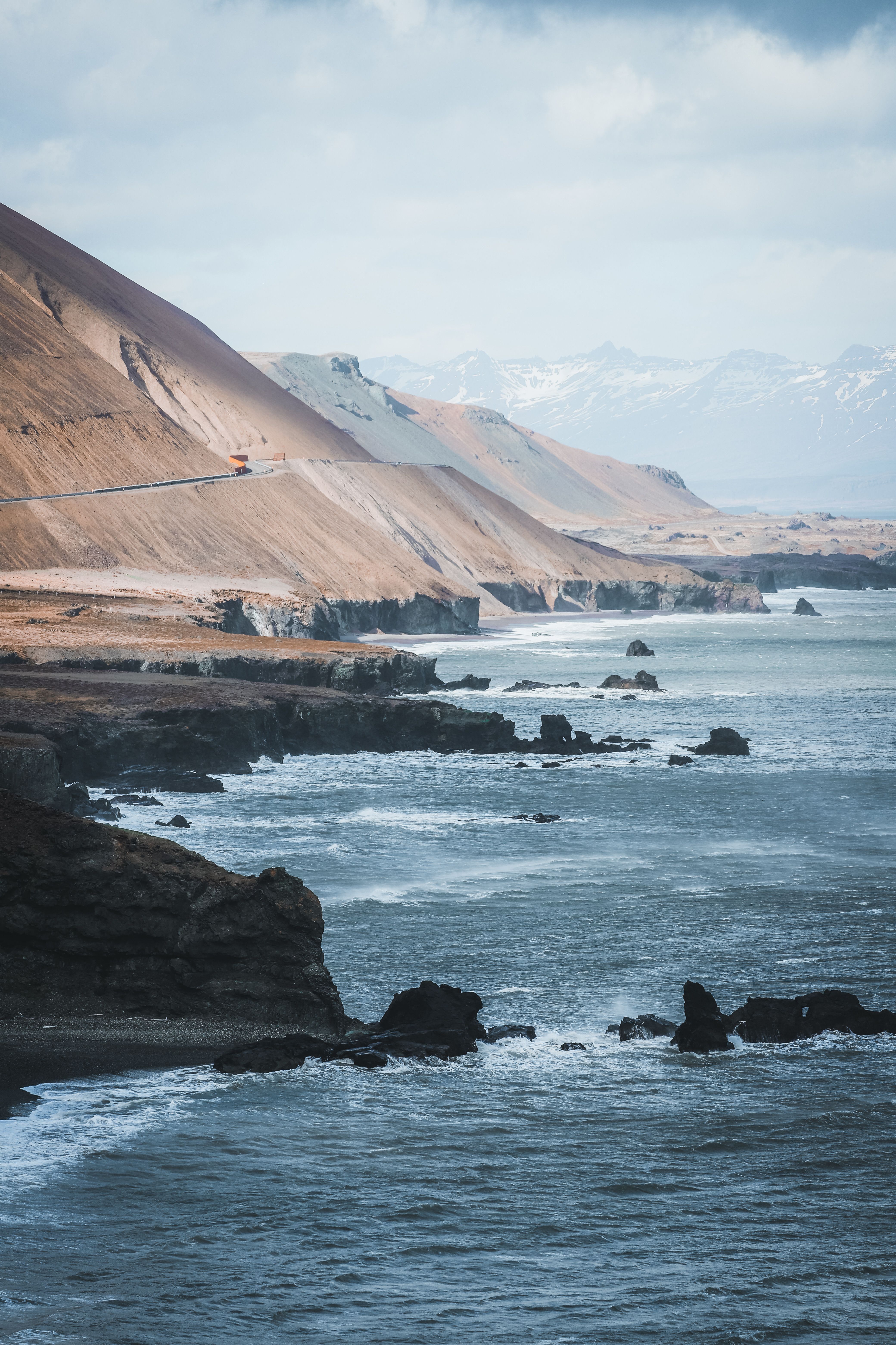 Rocks and Slopes on the Sea Shore · Free Stock Photo
