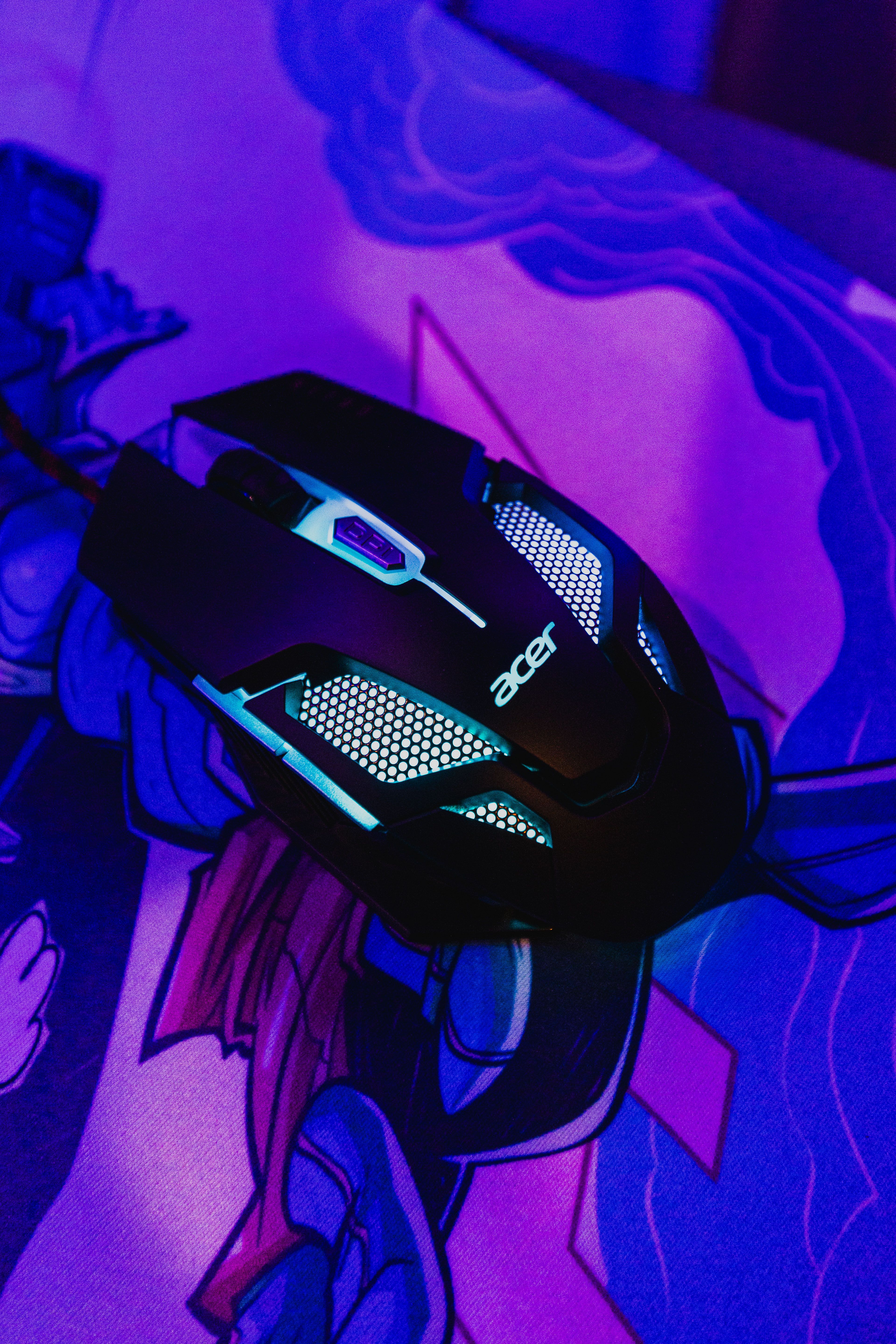 Acer Nitro Gaming Mouse with RGB Backlight · Free Stock Photo