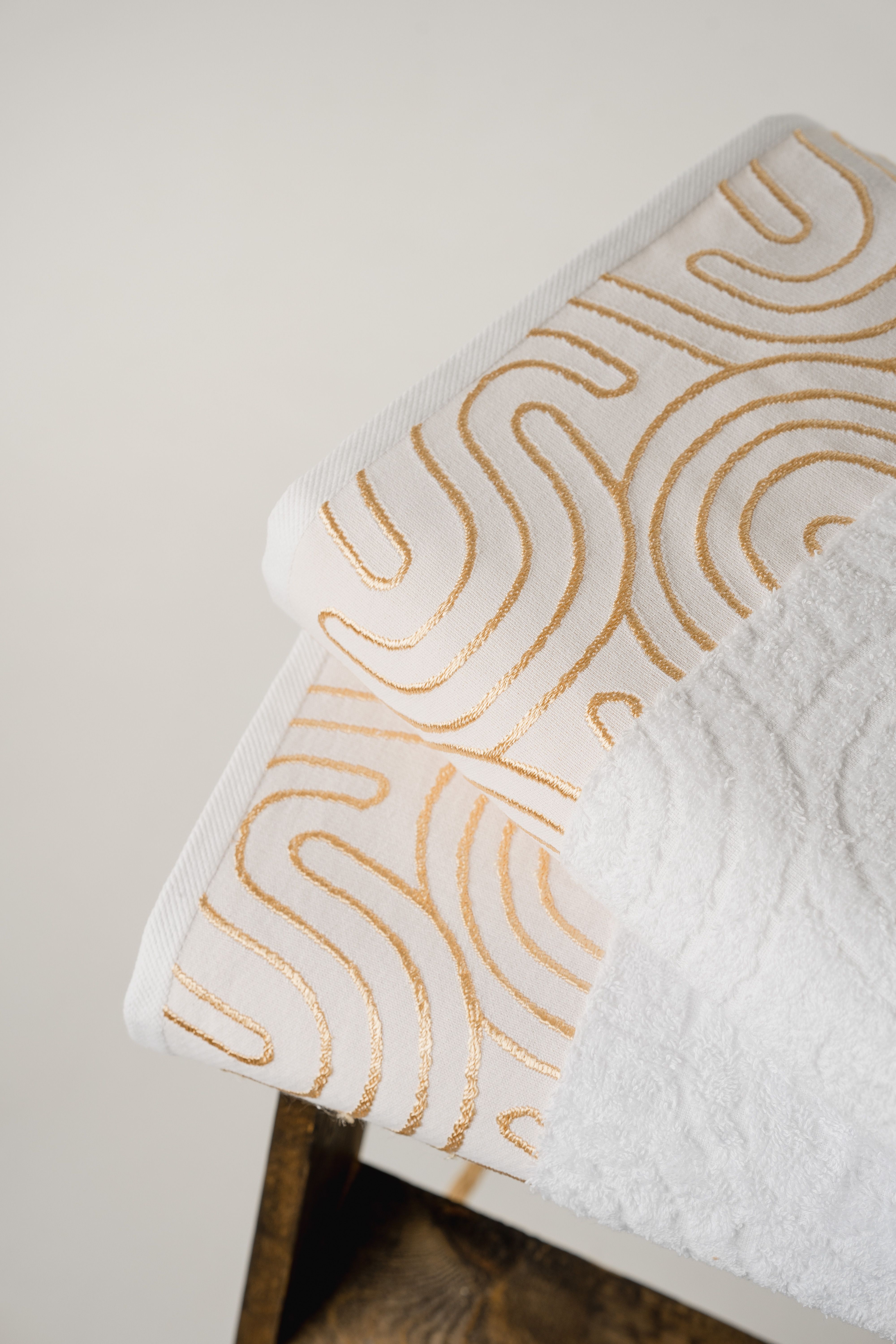 Towels with Geometric Patterns · Free Stock Photo