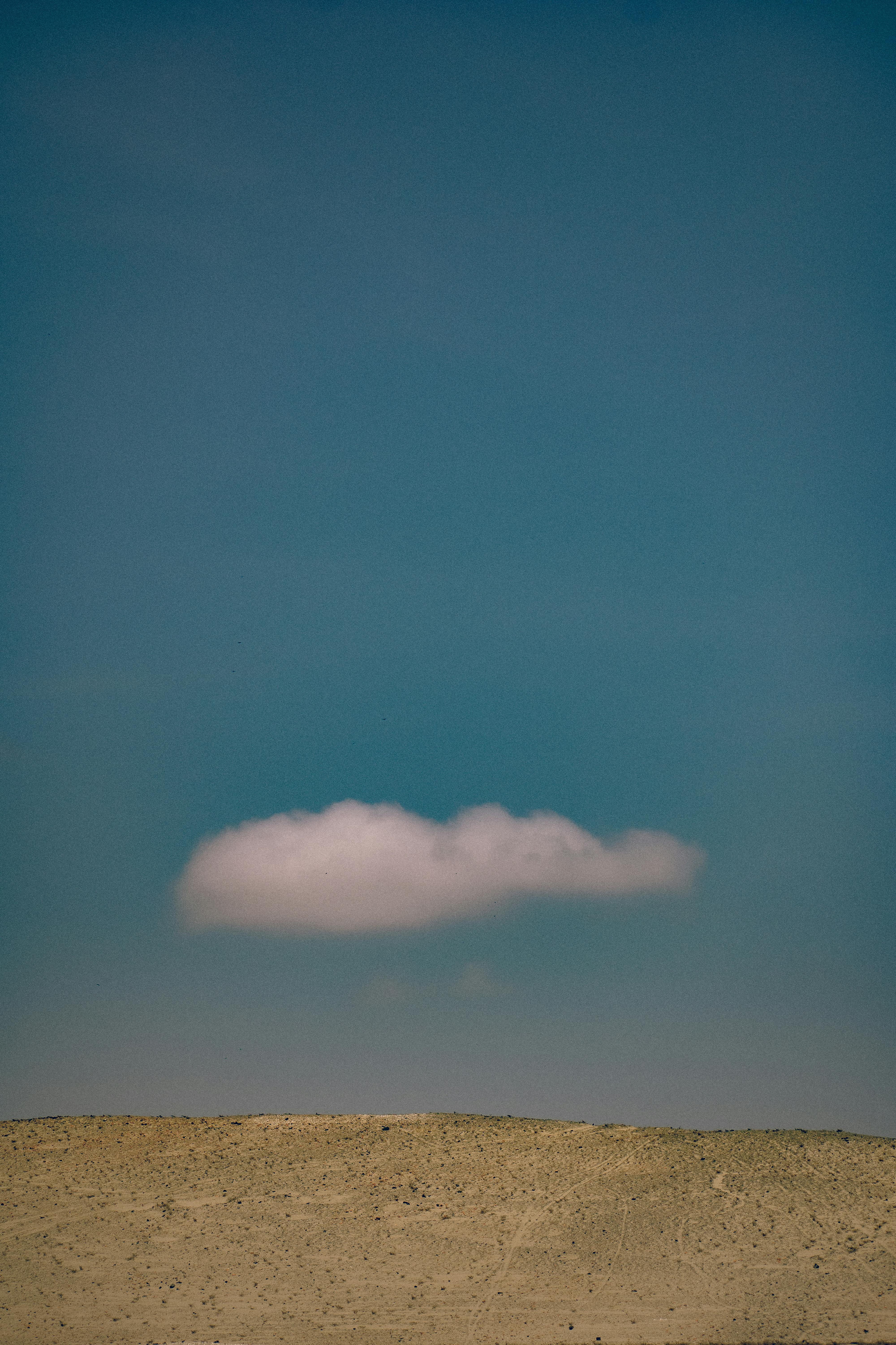 Cloud on Blue Sky over Desert · Free Stock Photo
