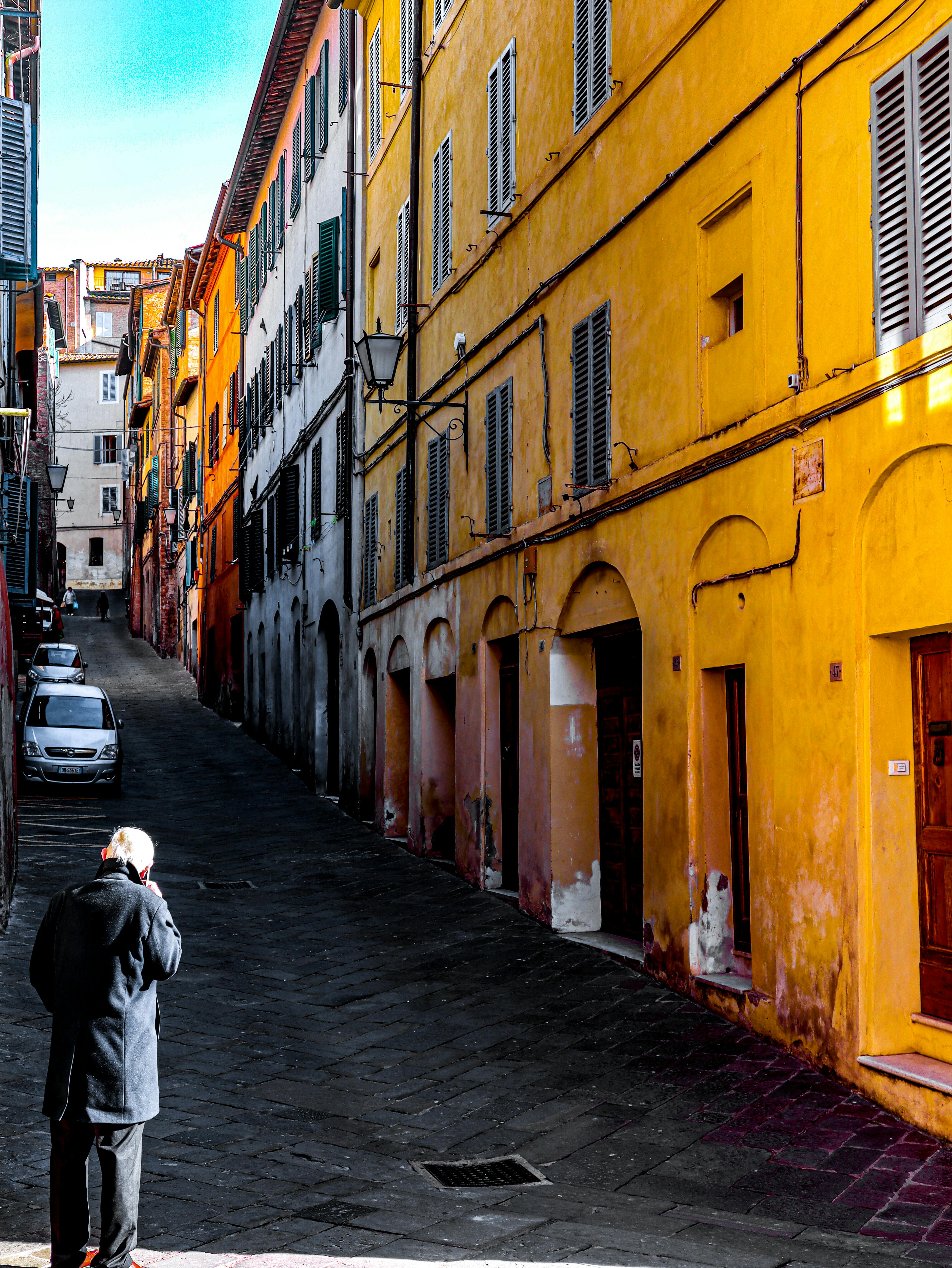 Traditional Townhouses in an Italian City · Free Stock Photo