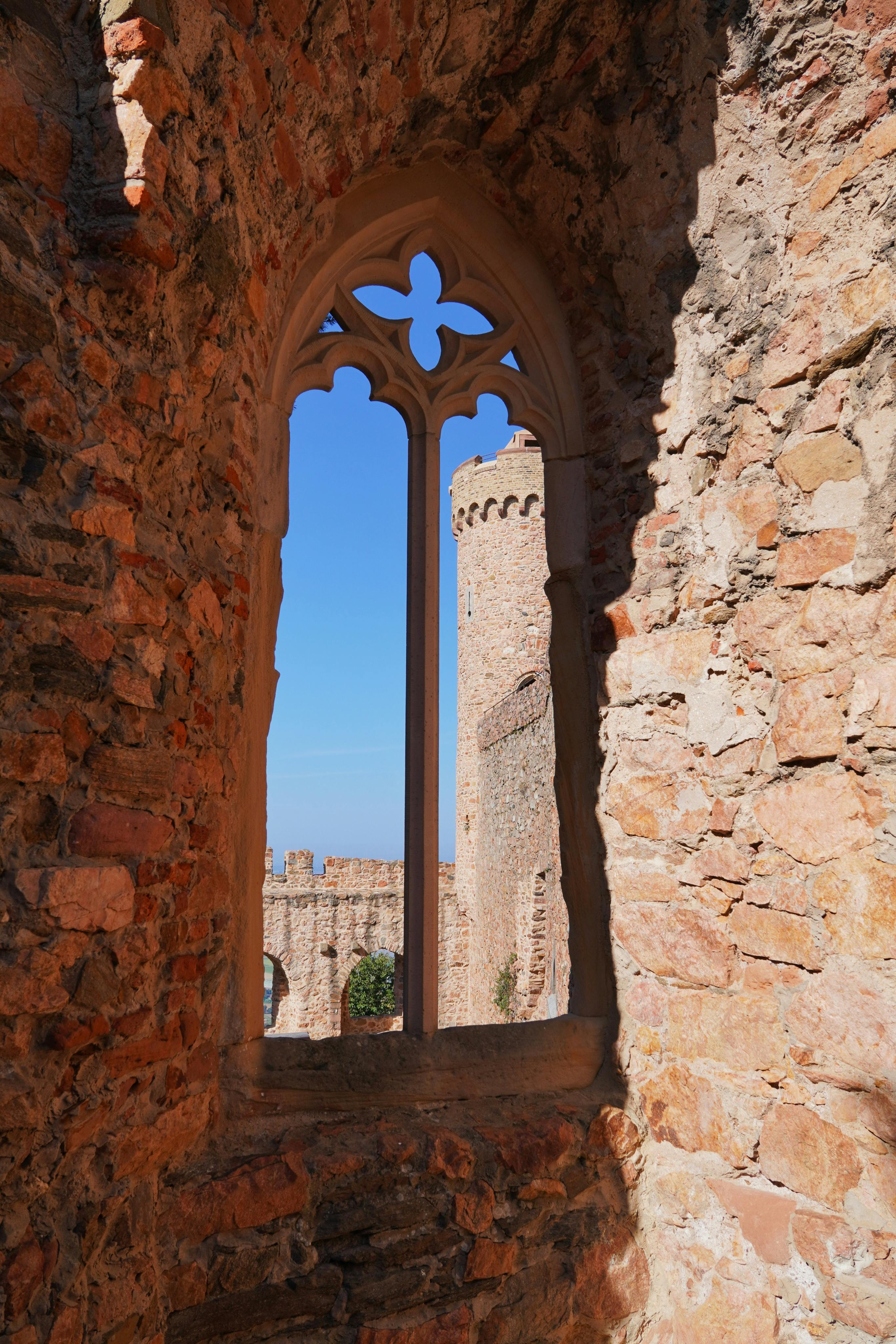 A Window in the Ruins of the Auerbach Castle in Hesse, Germany · Free ...
