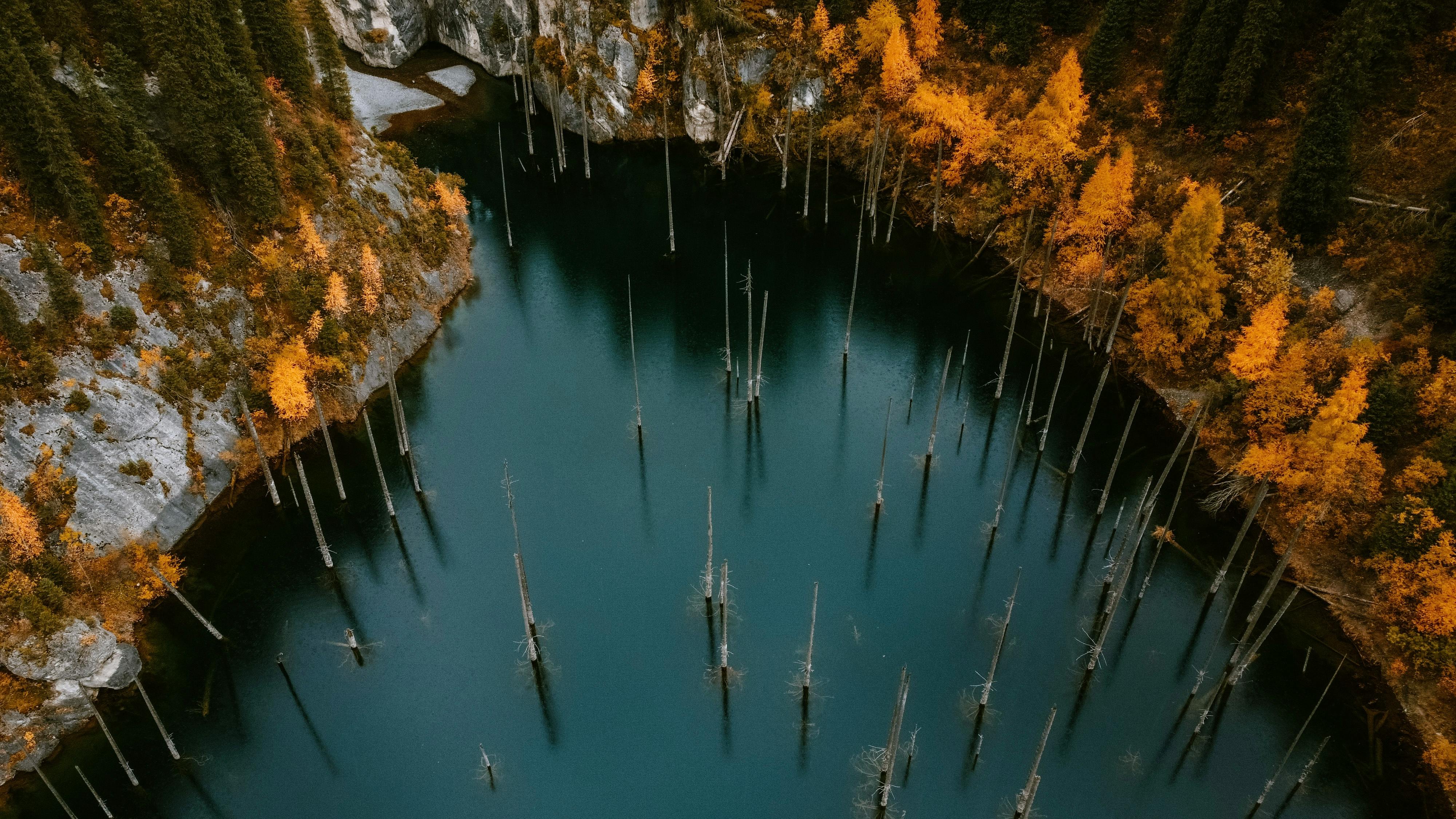 Kaindy Lake in Kazakhstan · Free Stock Photo