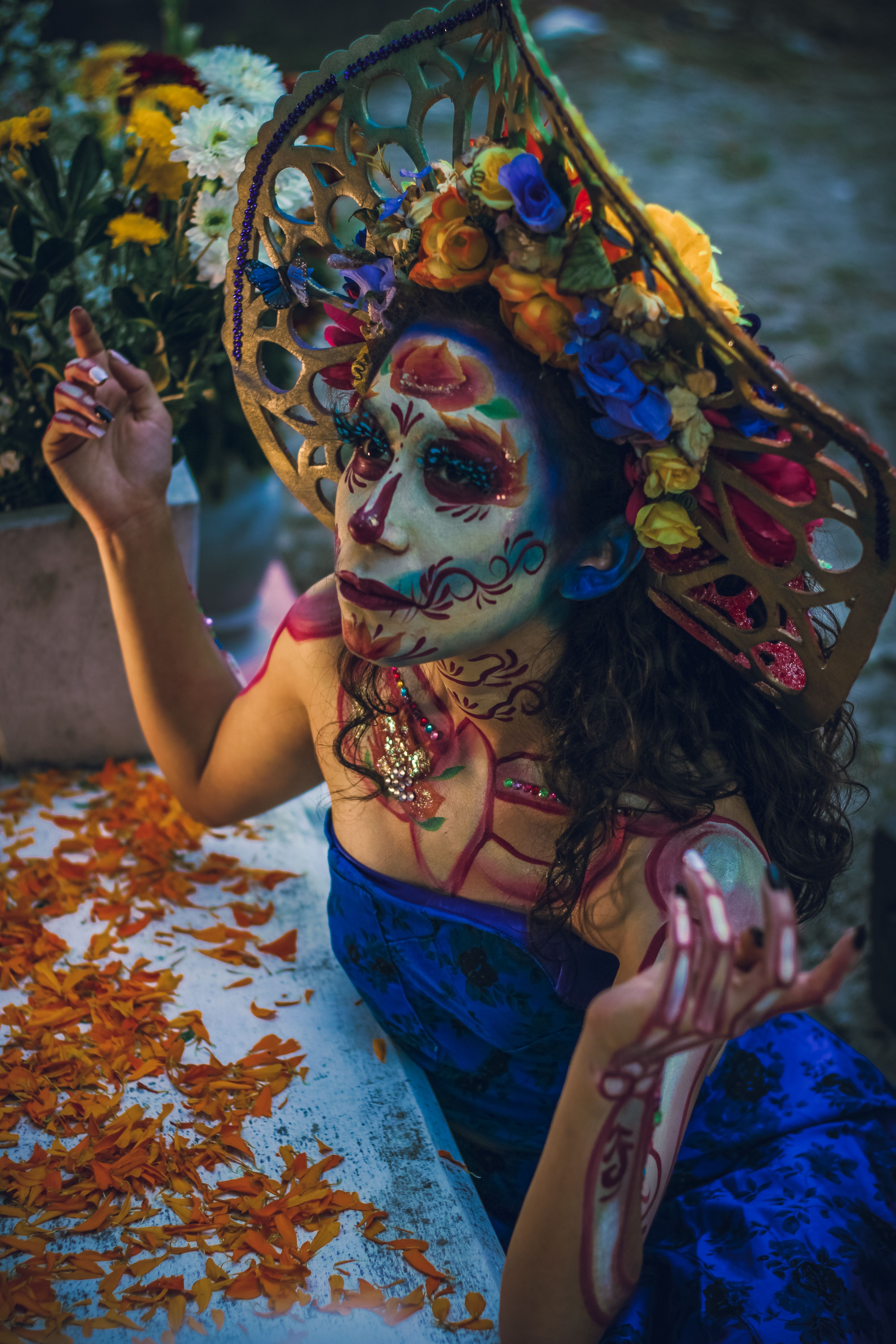Portrait of Catrina in Hat · Free Stock Photo