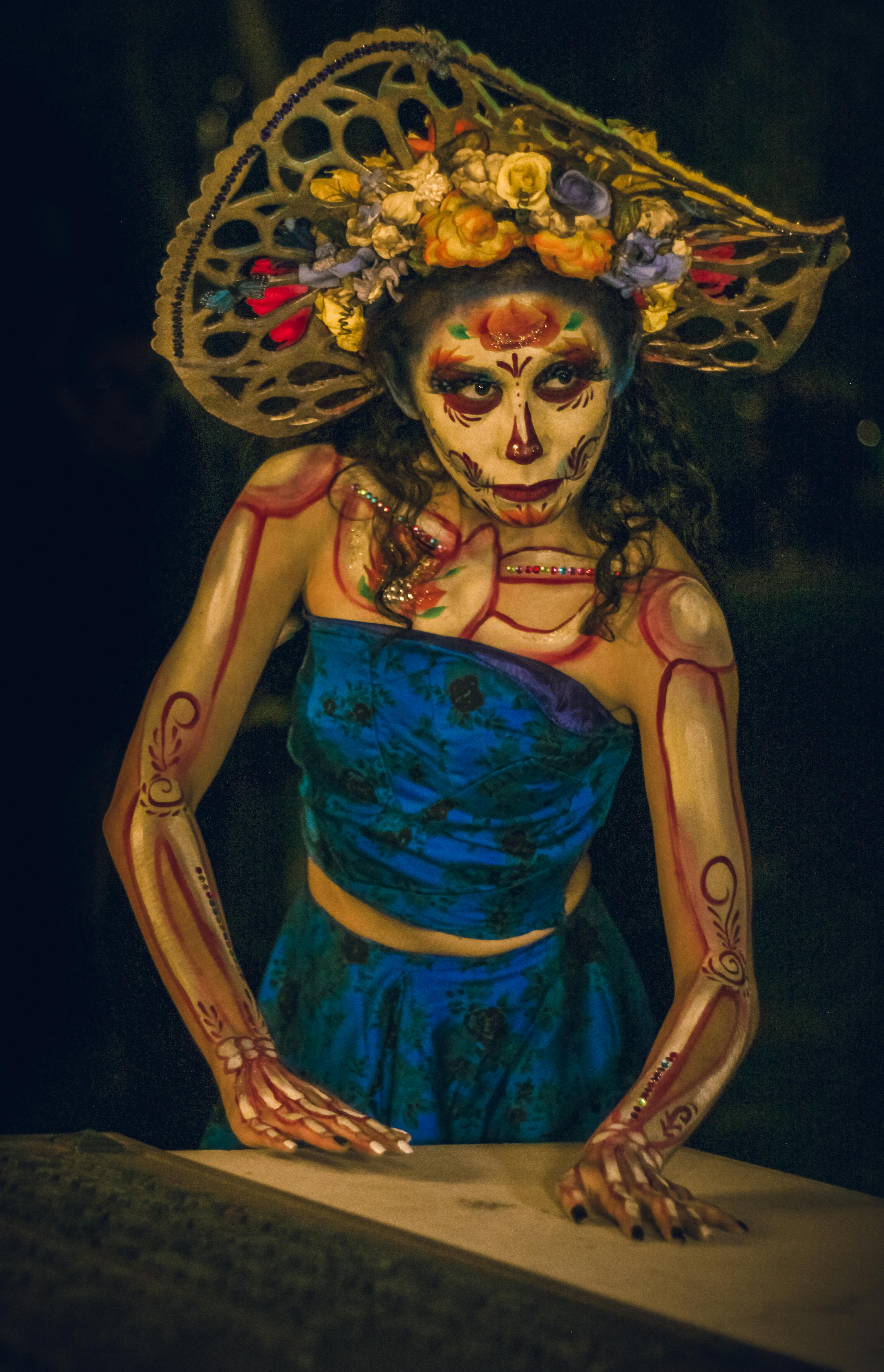 Catrina in Hat · Free Stock Photo