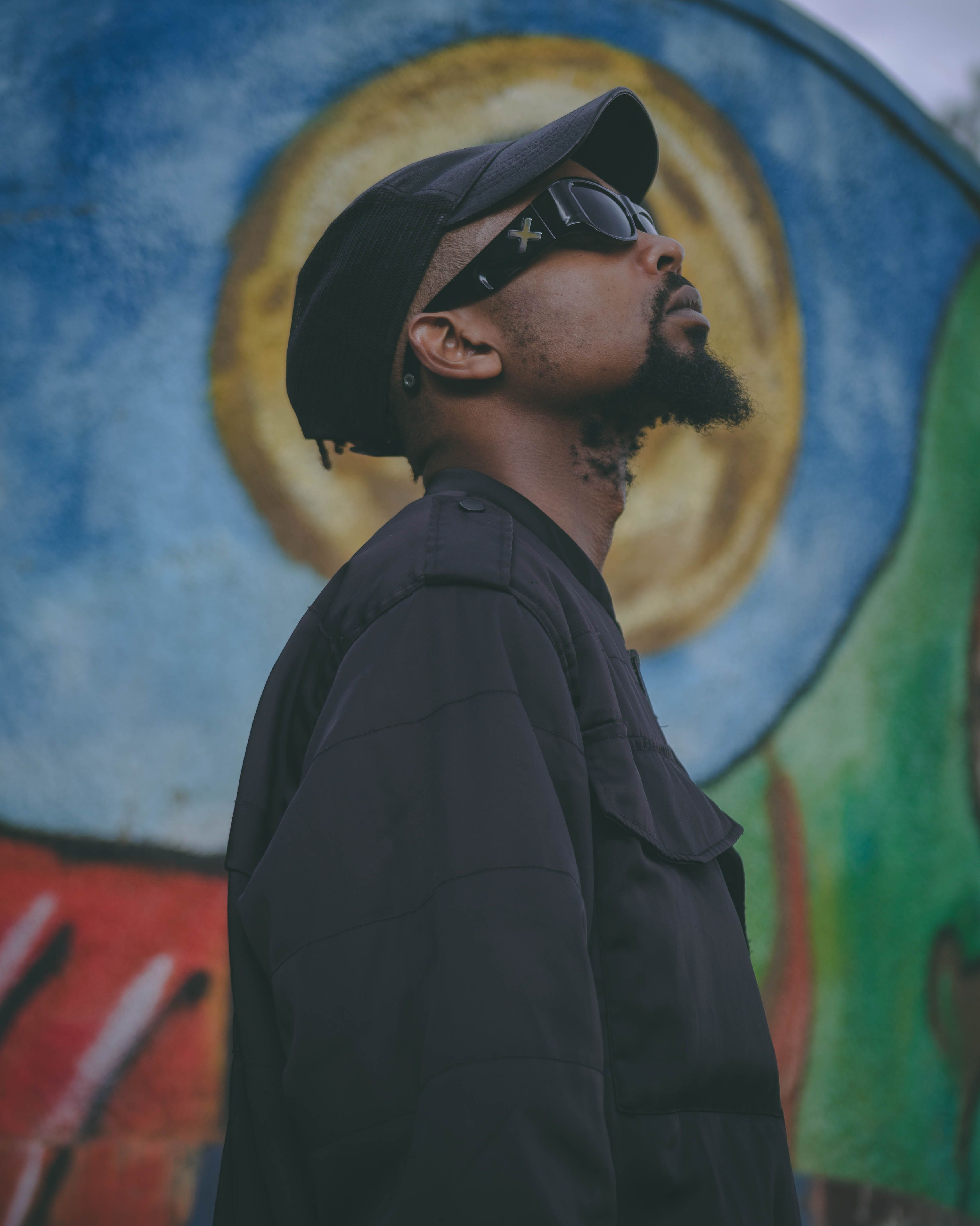 Portrait of a Man in Urban Style Clothing · Free Stock Photo
