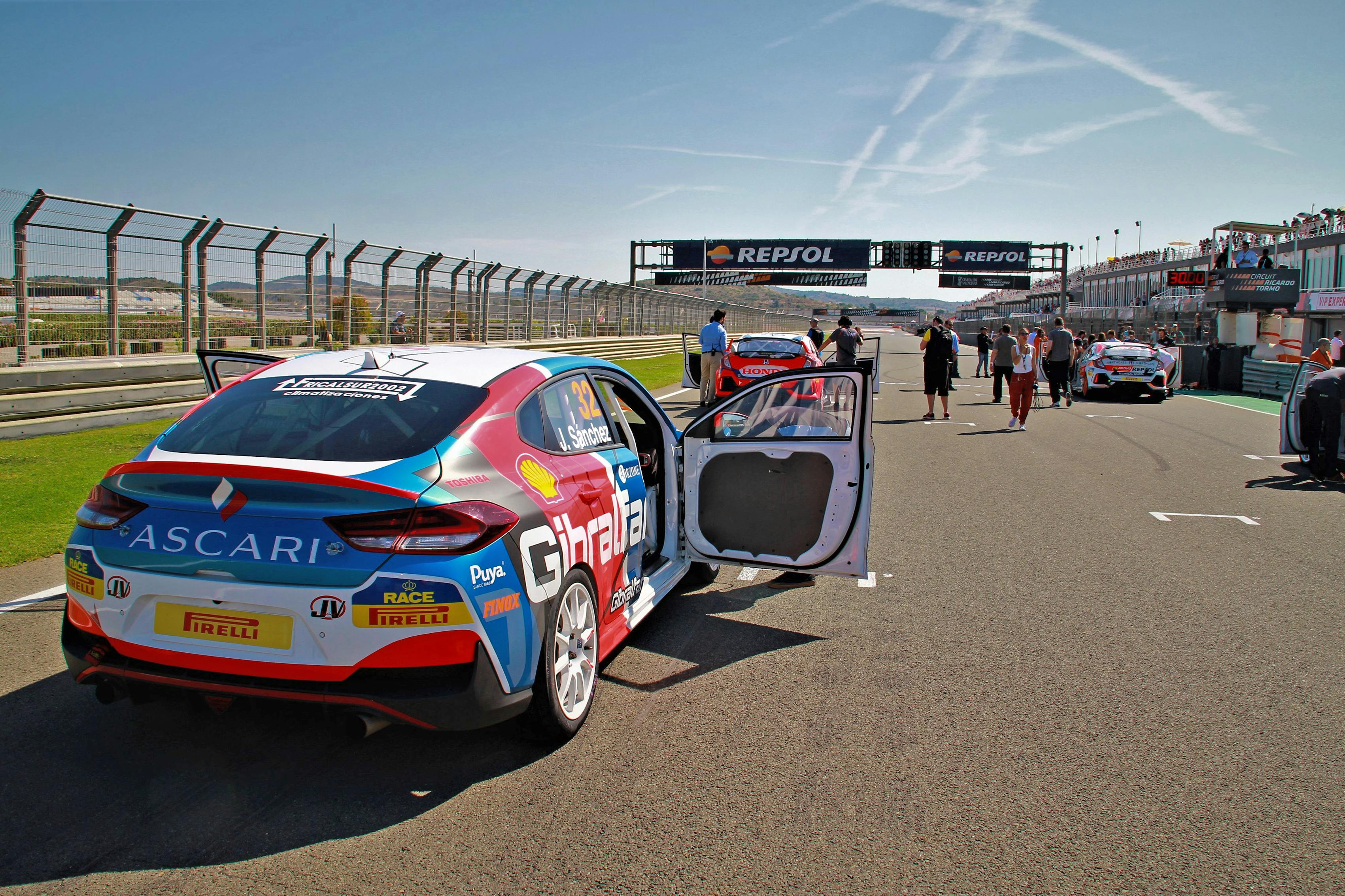 Sports Car on Race Track · Free Stock Photo