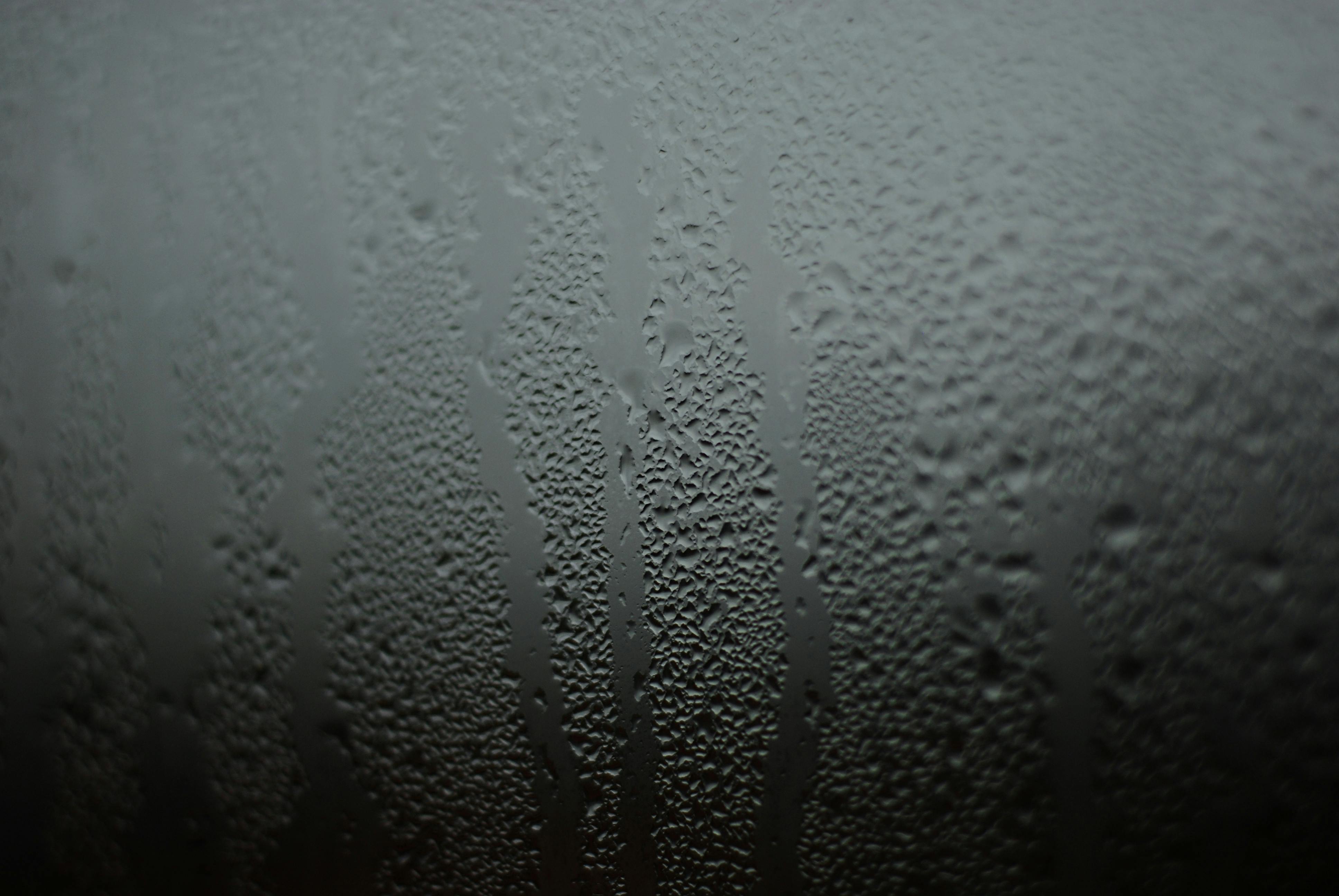Moist Glass Window · Free Stock Photo