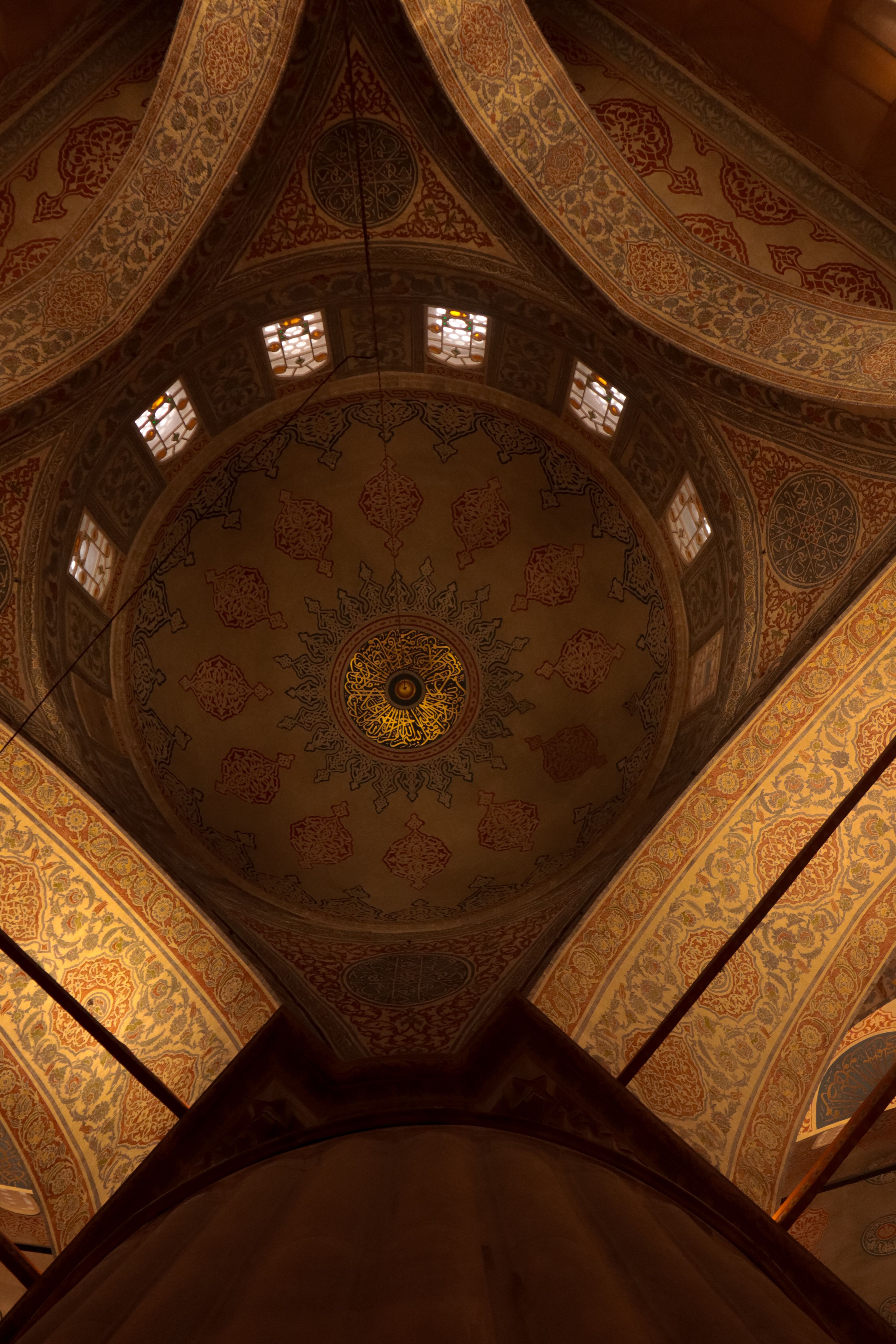 Ceiling in a Mosque · Free Stock Photo