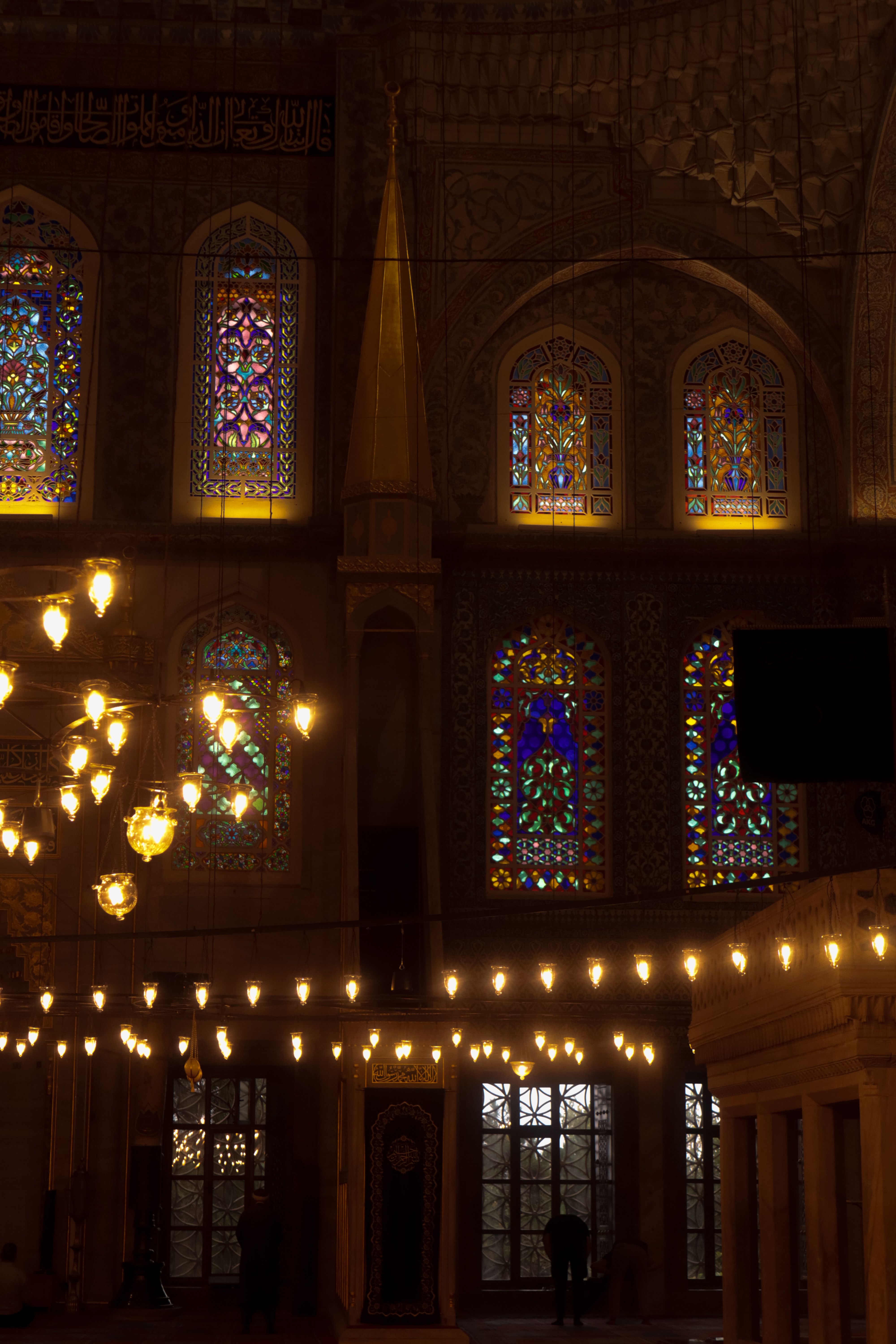Interior of the Blue Mosque · Free Stock Photo