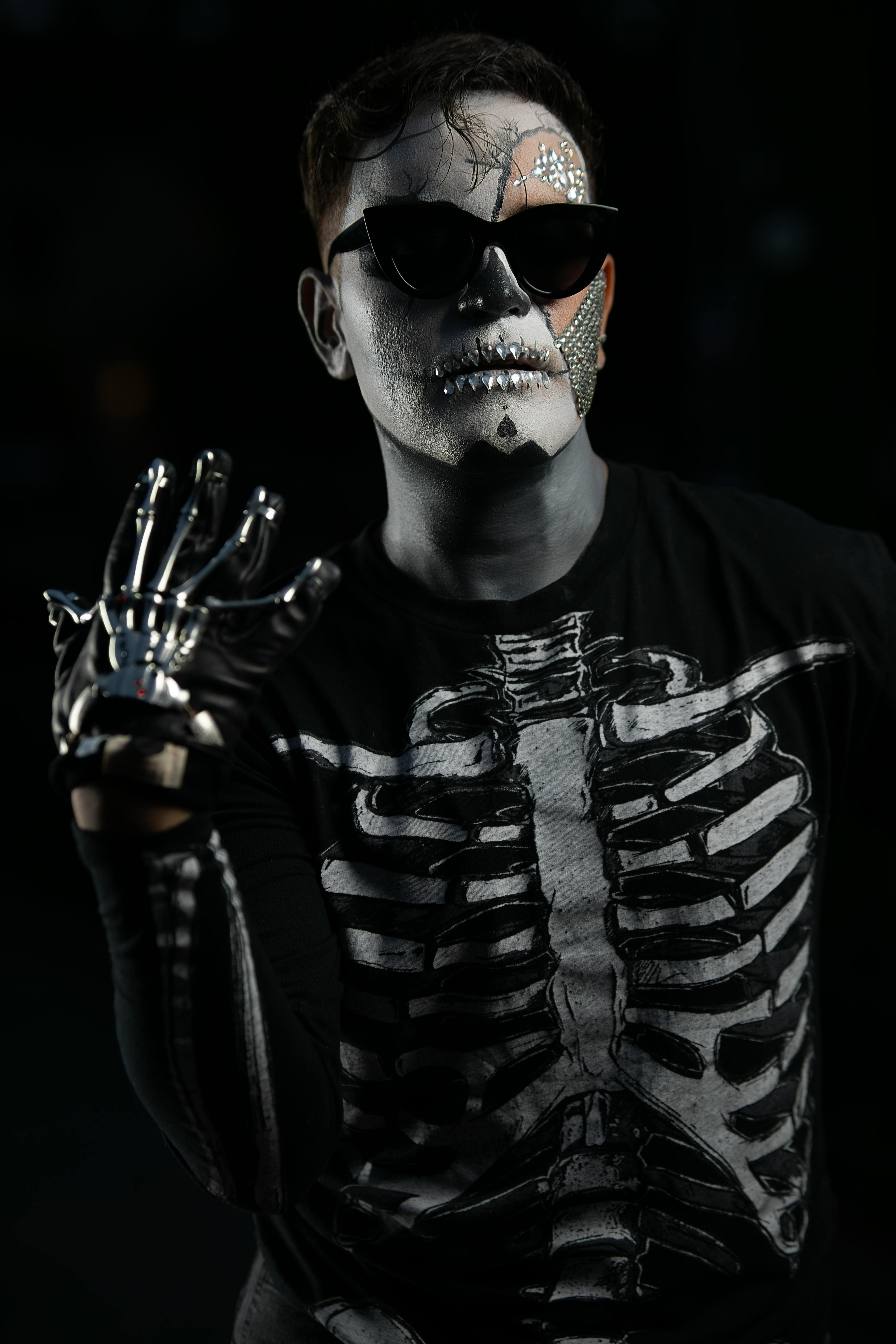 Black Skeleton Man Photos, Download The BEST Free Black Skeleton Man ...