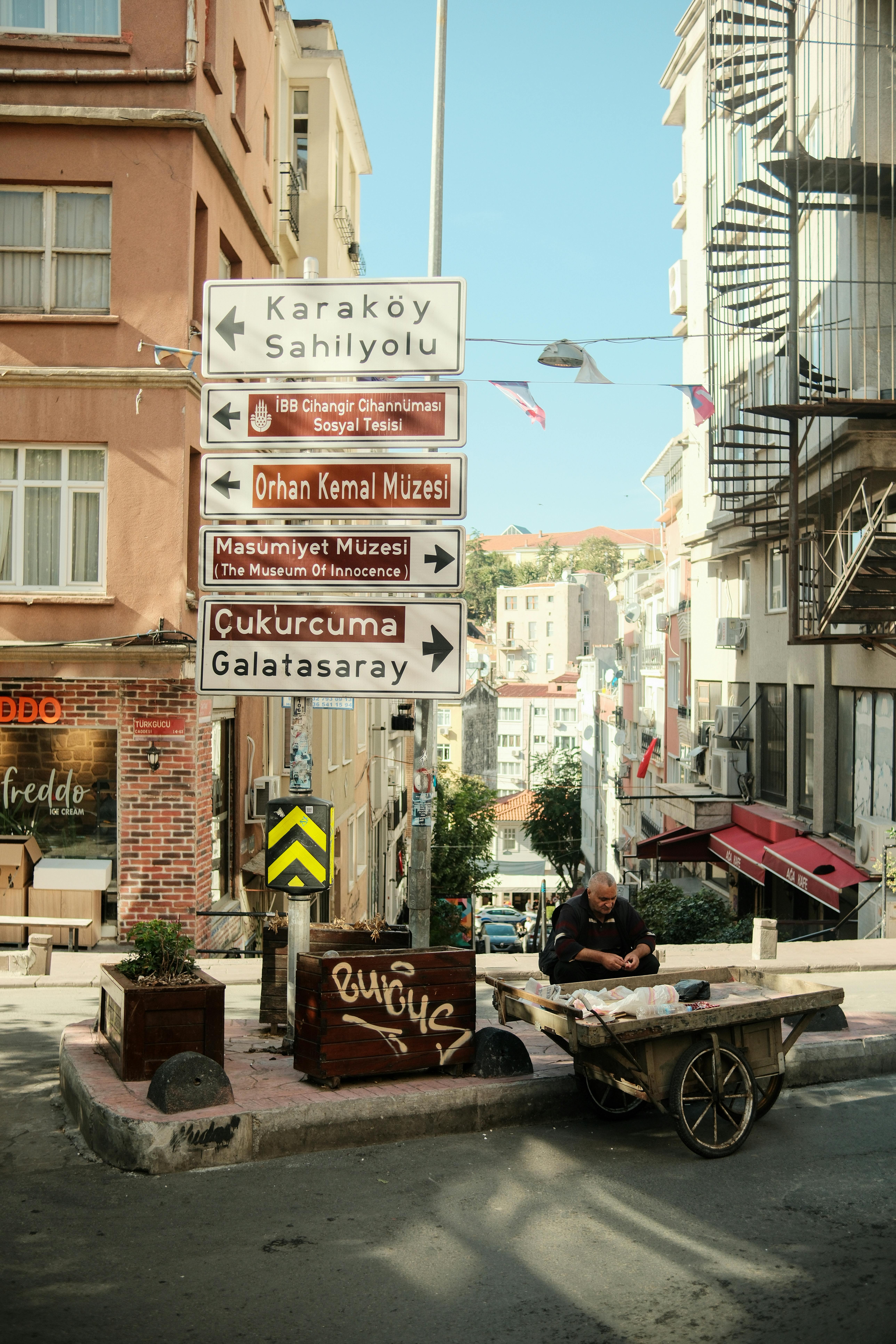 Signs on the Street in Istanbul, Turkey · Free Stock Photo