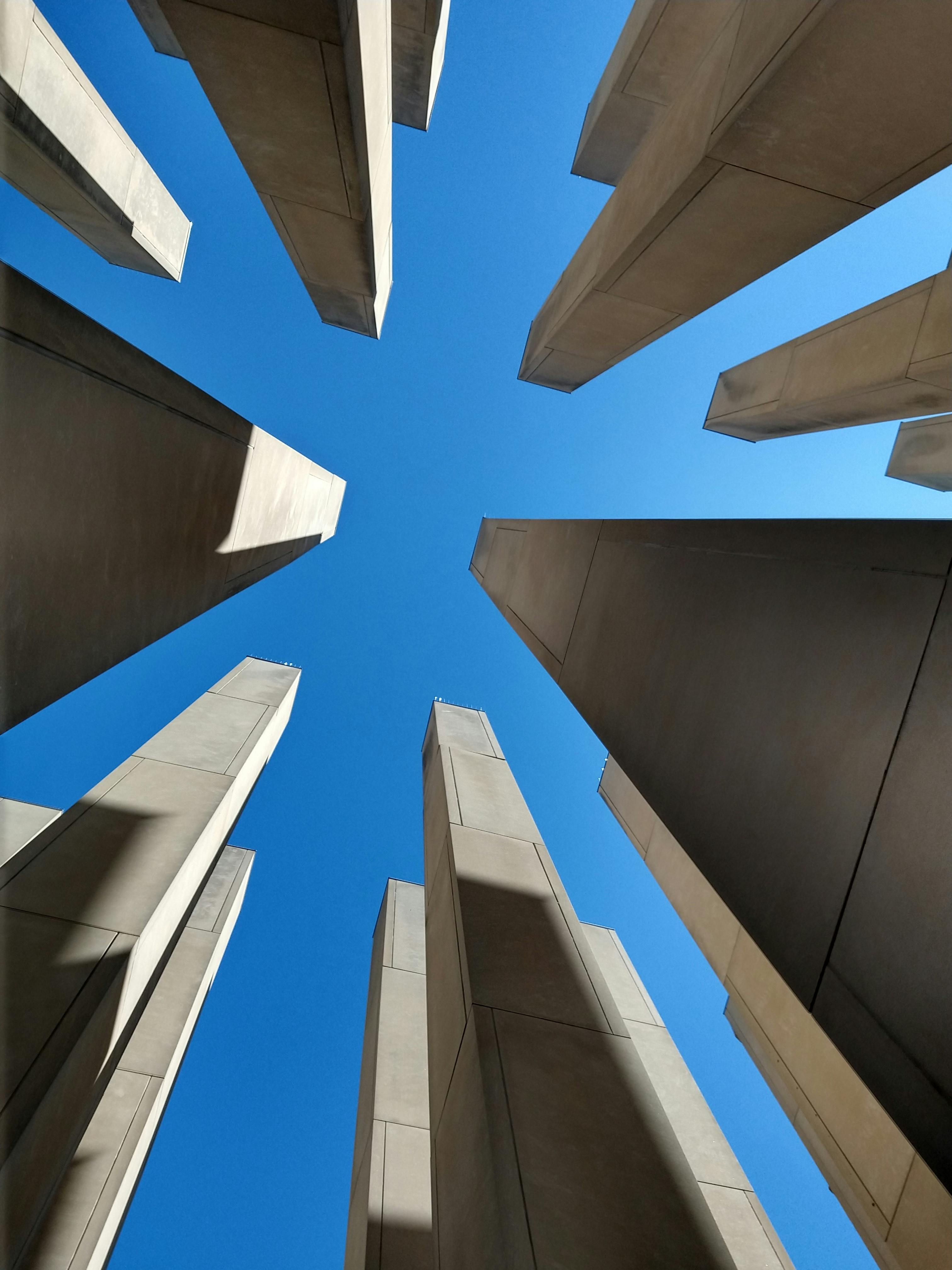 Walls of Downtown Skyscrapers · Free Stock Photo