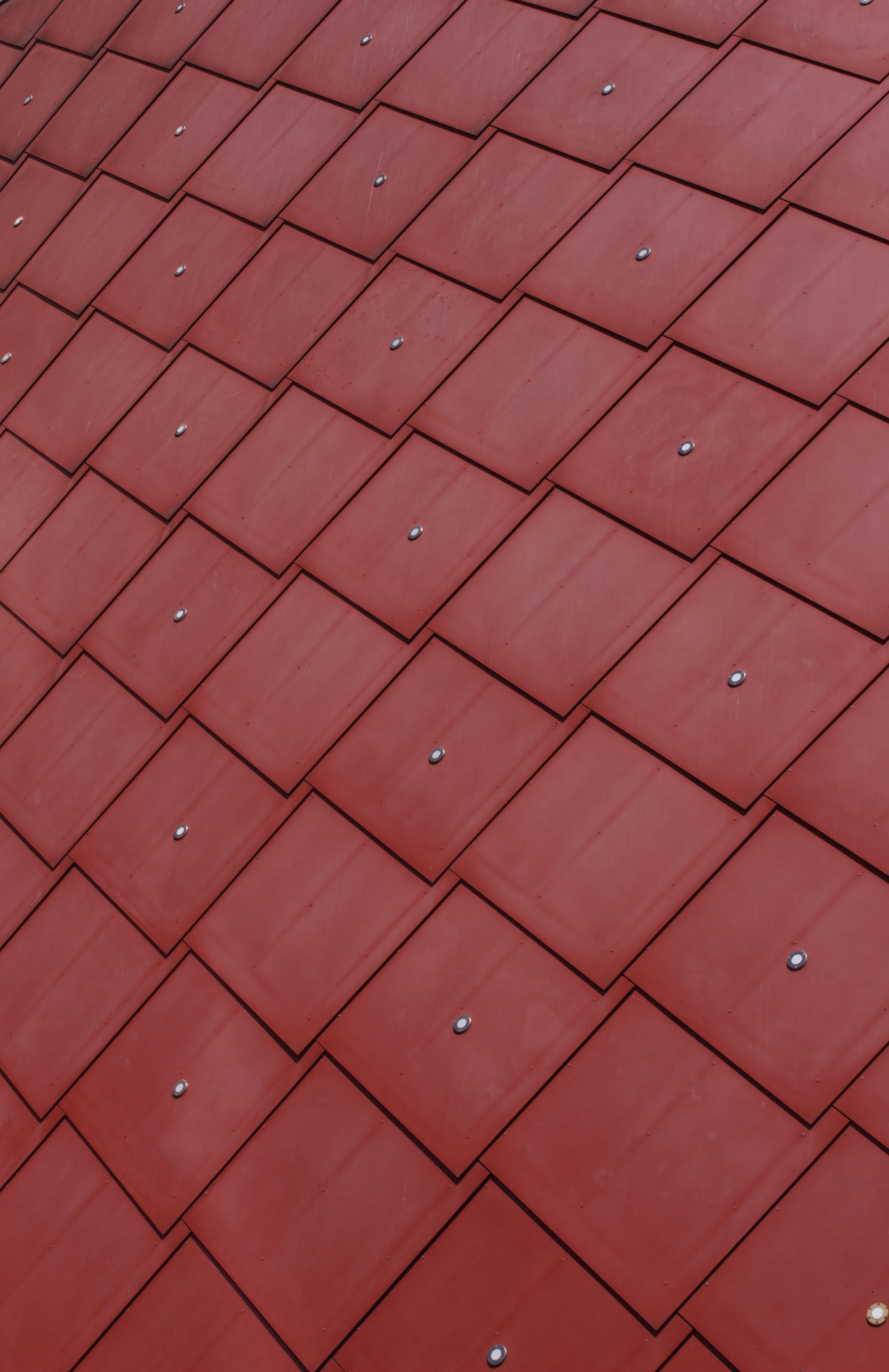 Maroon Roofing Tiles · Free Stock Photo