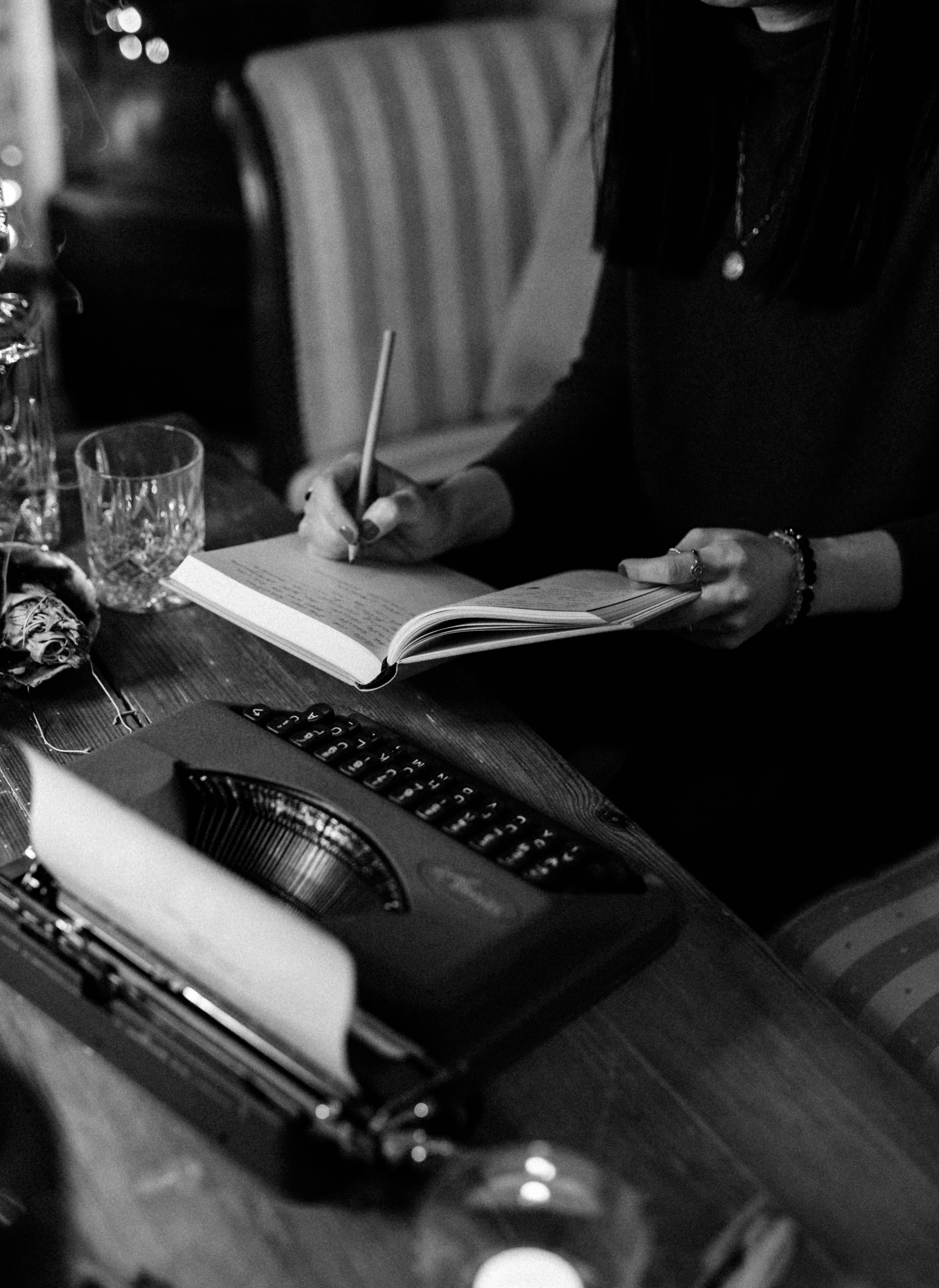 Black and White Photo of Pencils · Free Stock Photo