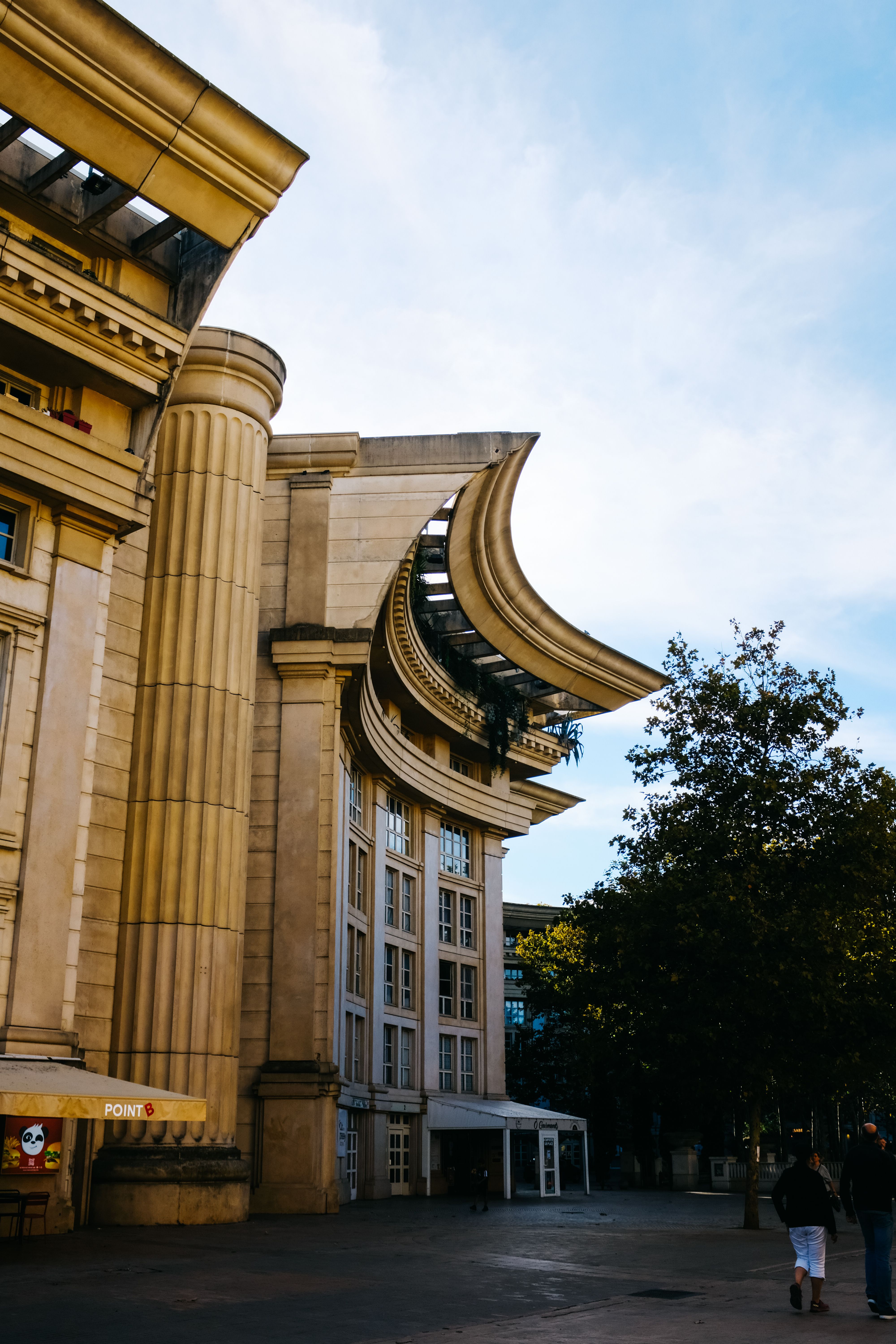 L Arbre Blanc Building in Montpellier in France · Free Stock Photo