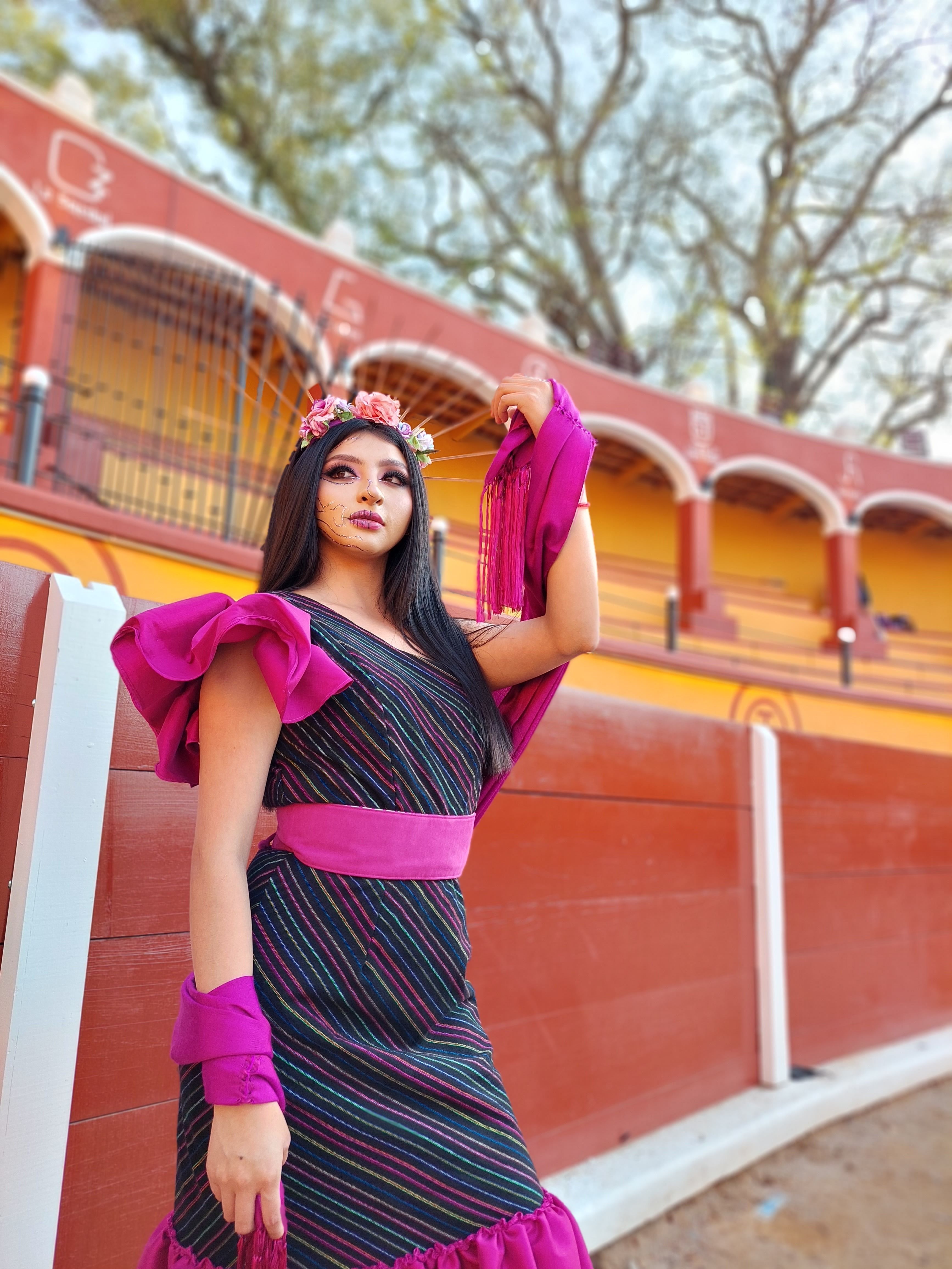 Woman Dancing During Traditional Mexican Festival · Free Stock Photo