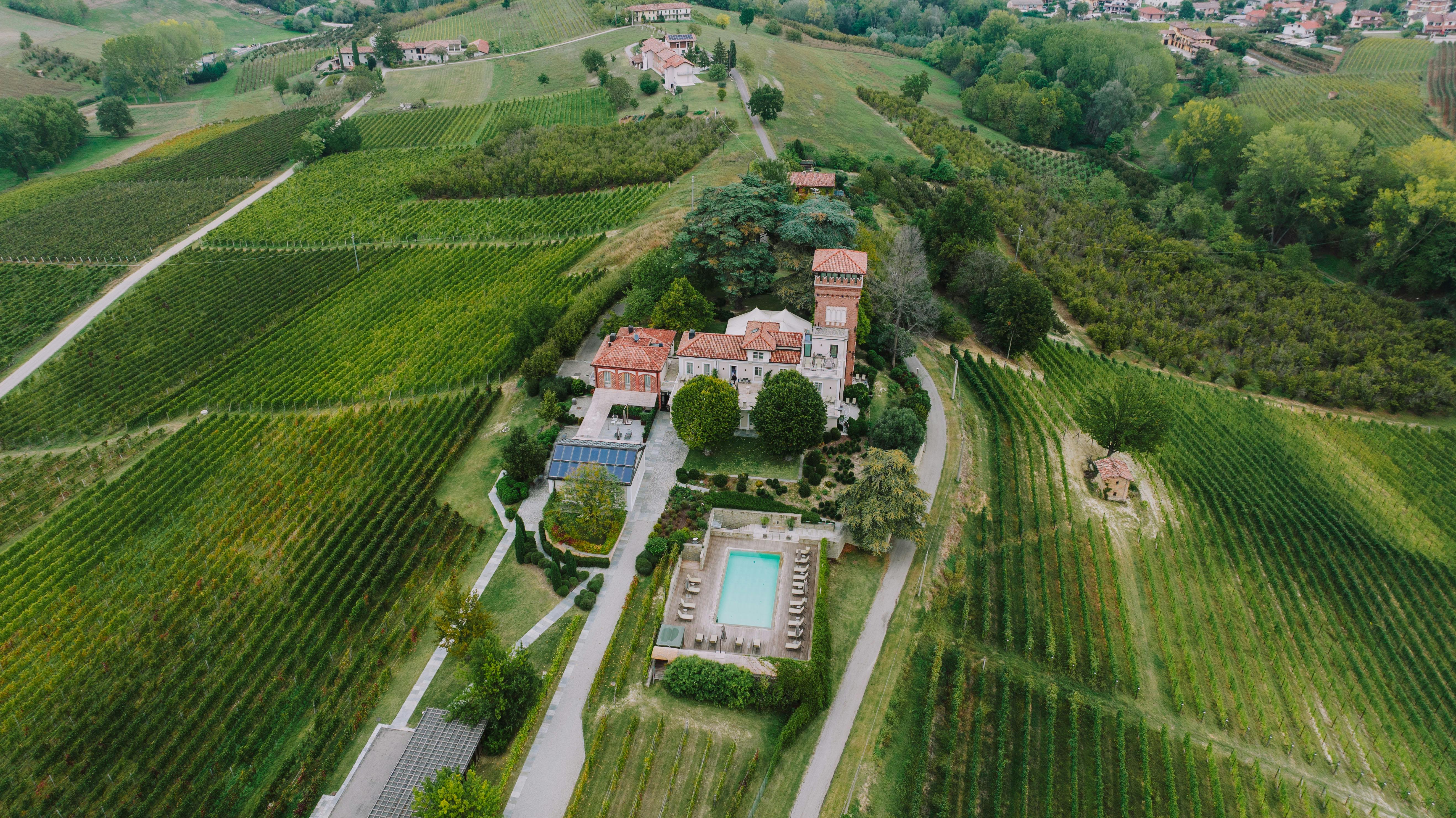 Villa Pattono Wine Country Resort in Countryside in Italy · Free Stock ...