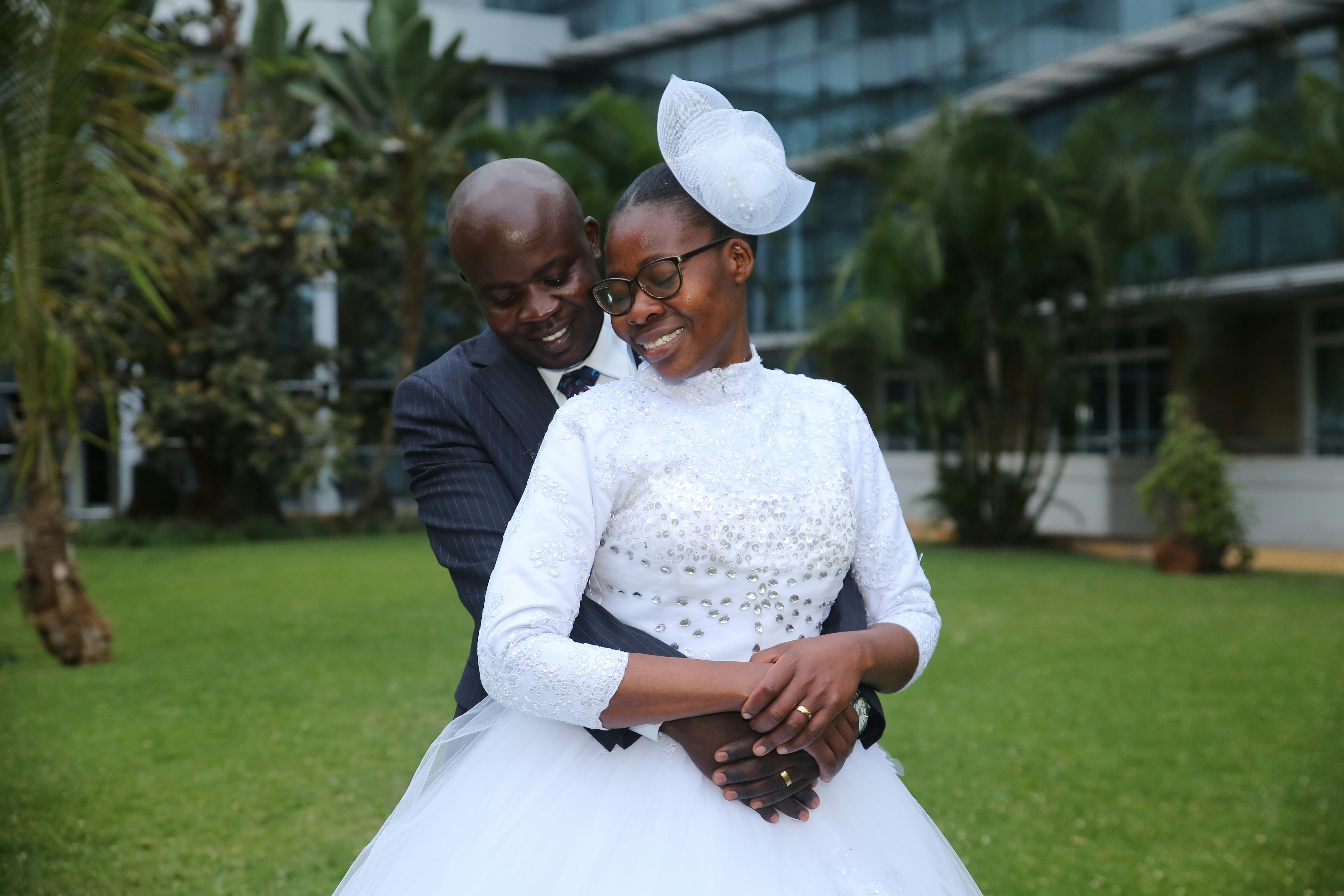 Portrait of Wedding Couple · Free Stock Photo
