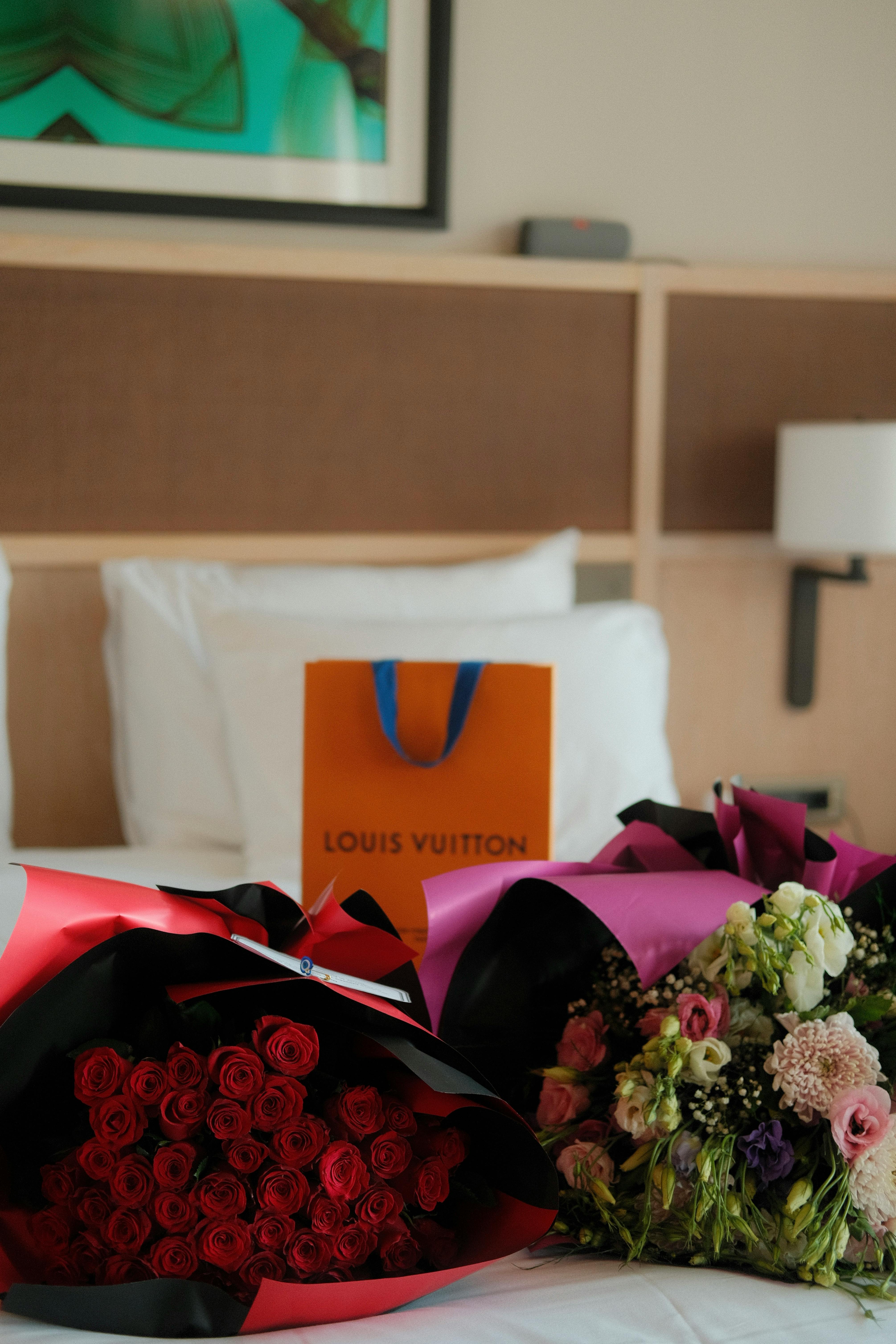Luxury Gift on a Bed · Free Stock Photo