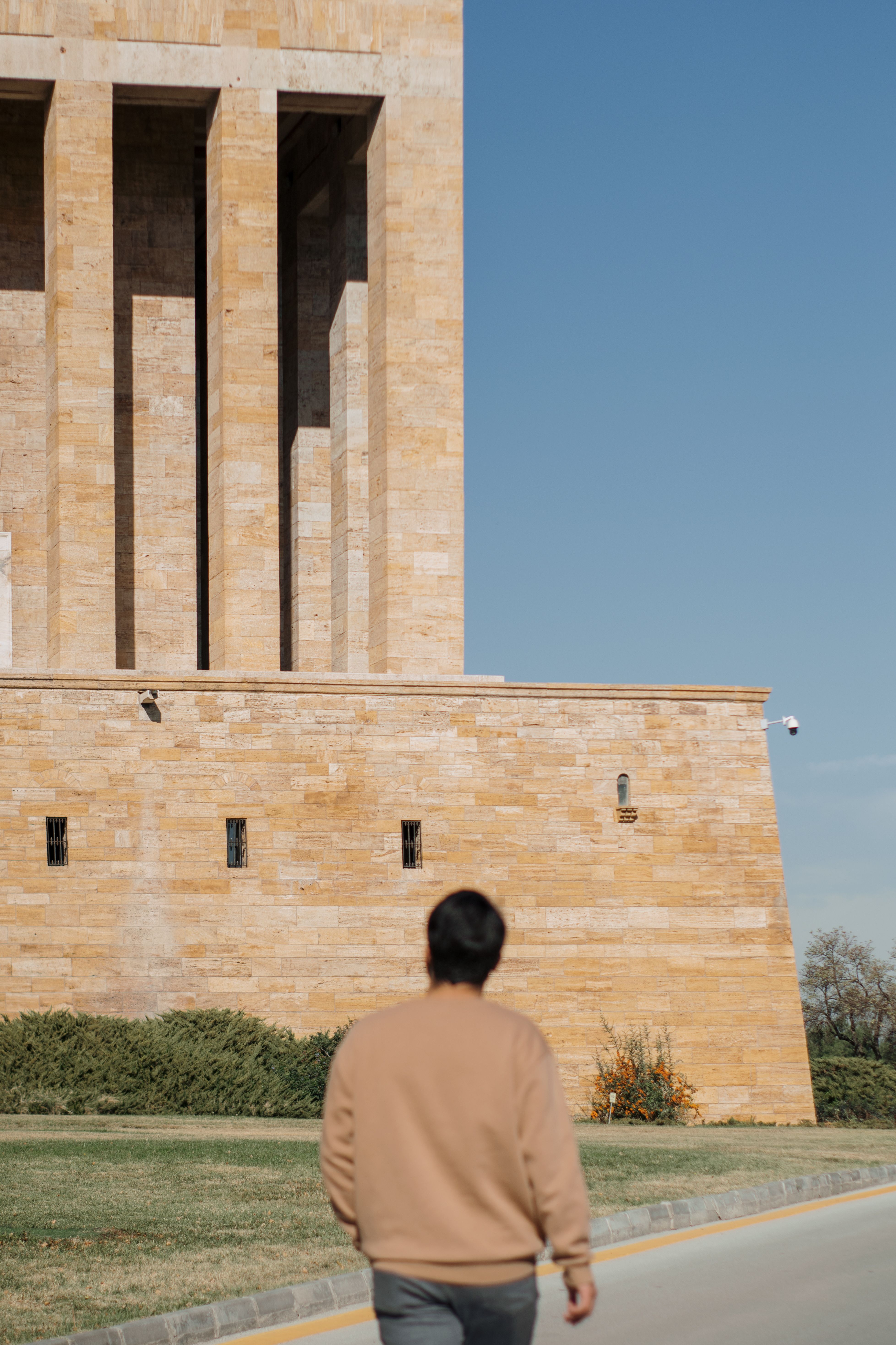 Man Looking at the Anitkabir, Ankara, Turkey · Free Stock Photo