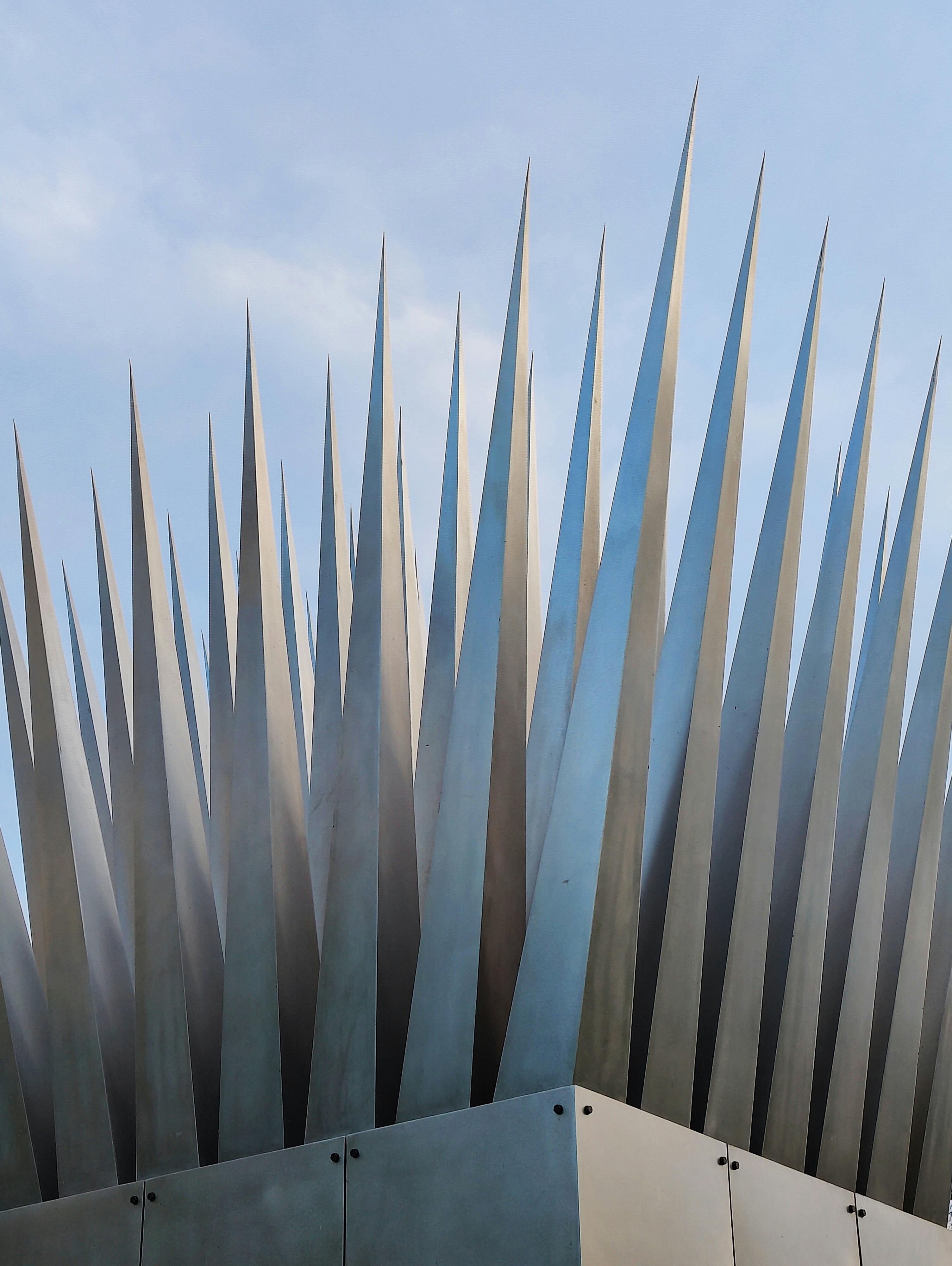 Installation of Concrete Spikes · Free Stock Photo