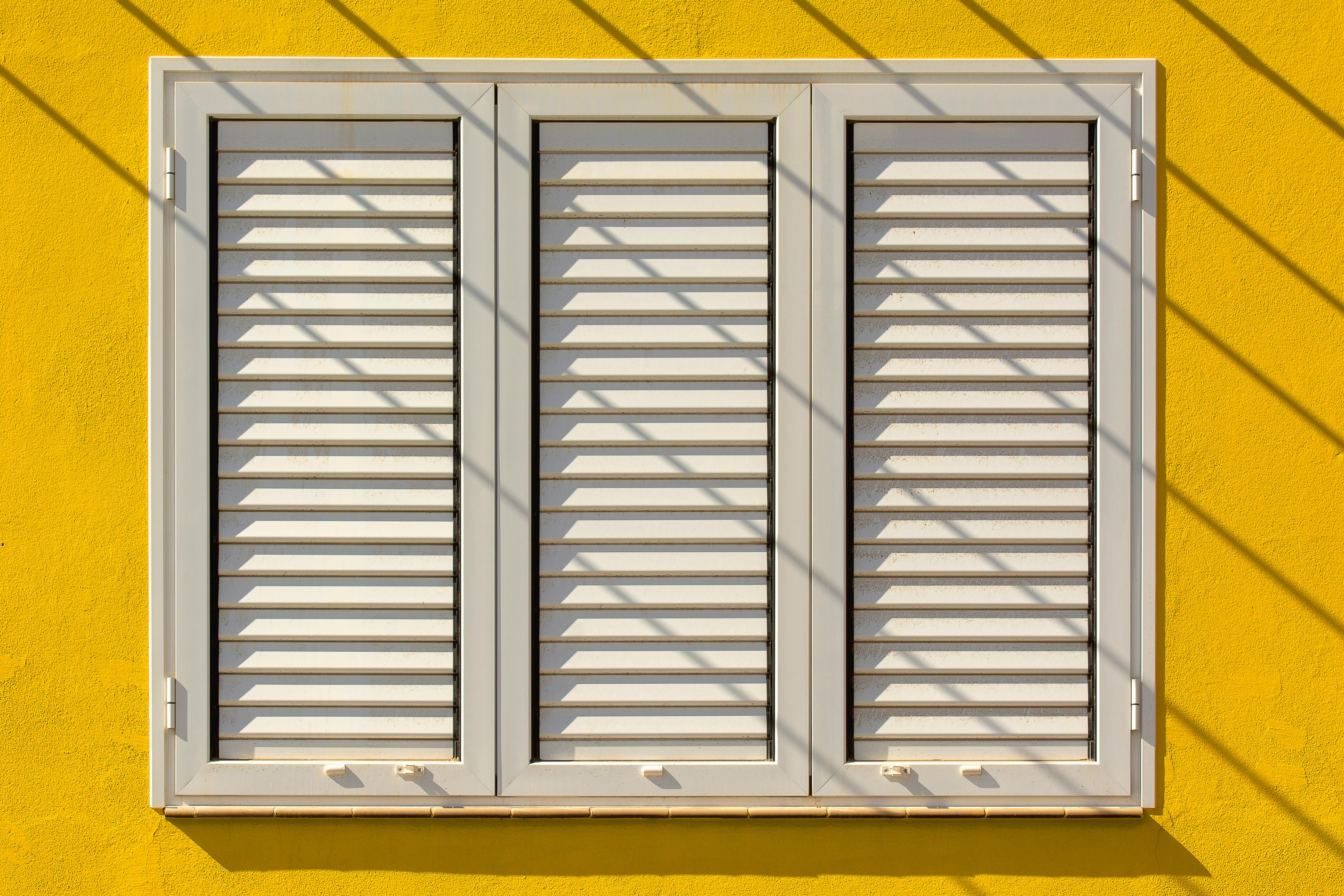 Closed Green Wooden Window · Free Stock Photo