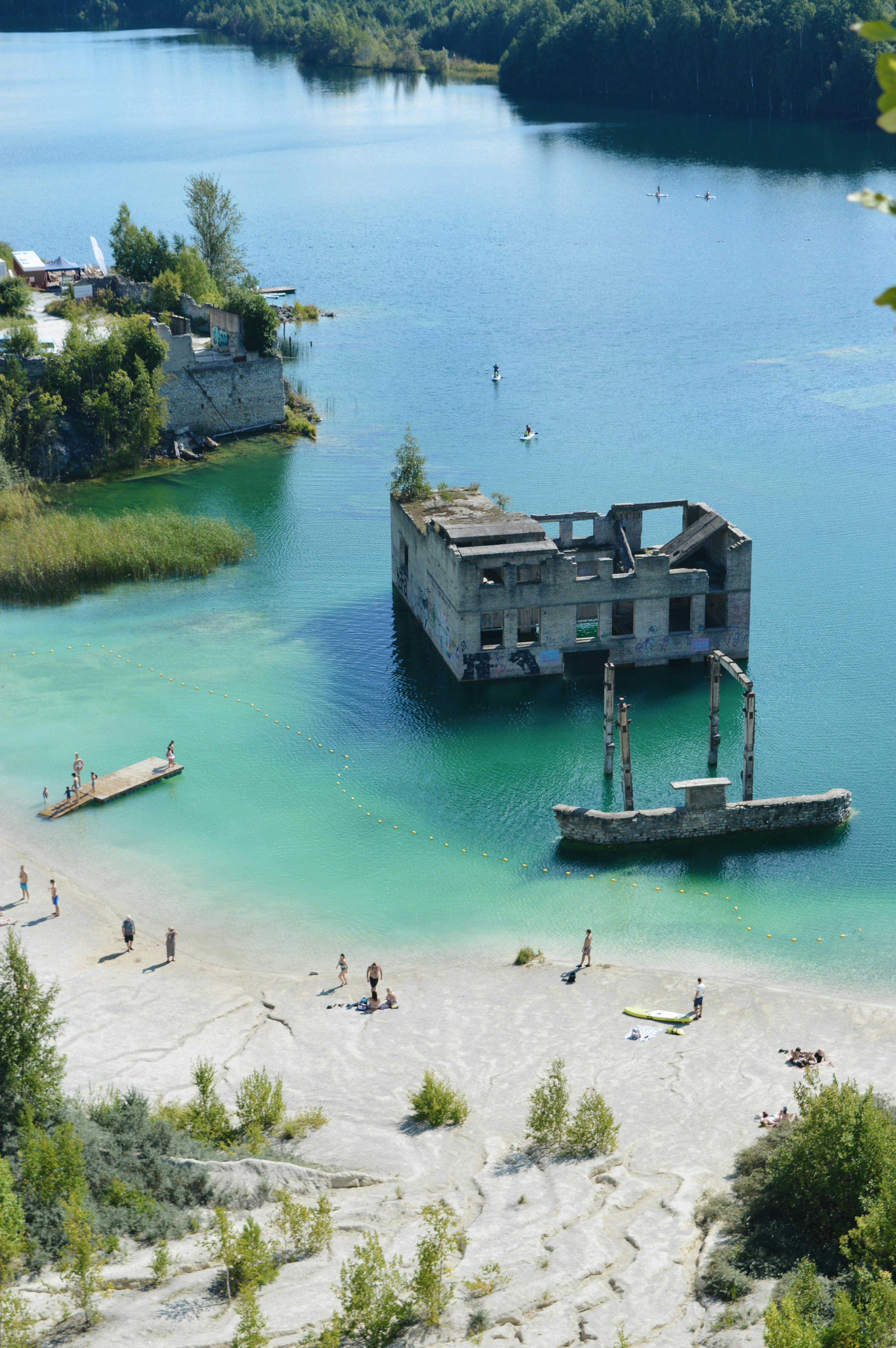 Rummu Quarry in Estonia · Free Stock Photo