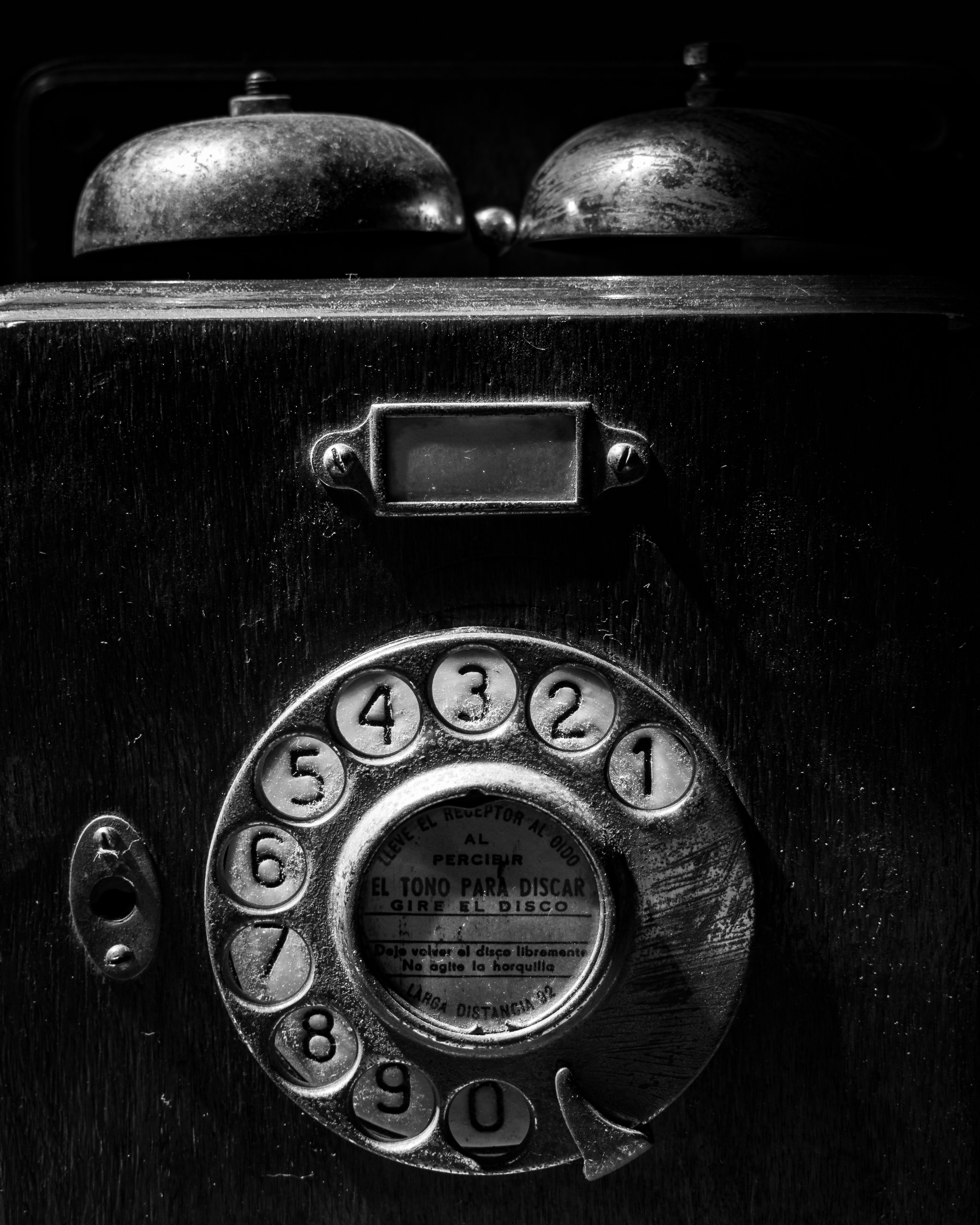 Old Phone in Shadow · Free Stock Photo