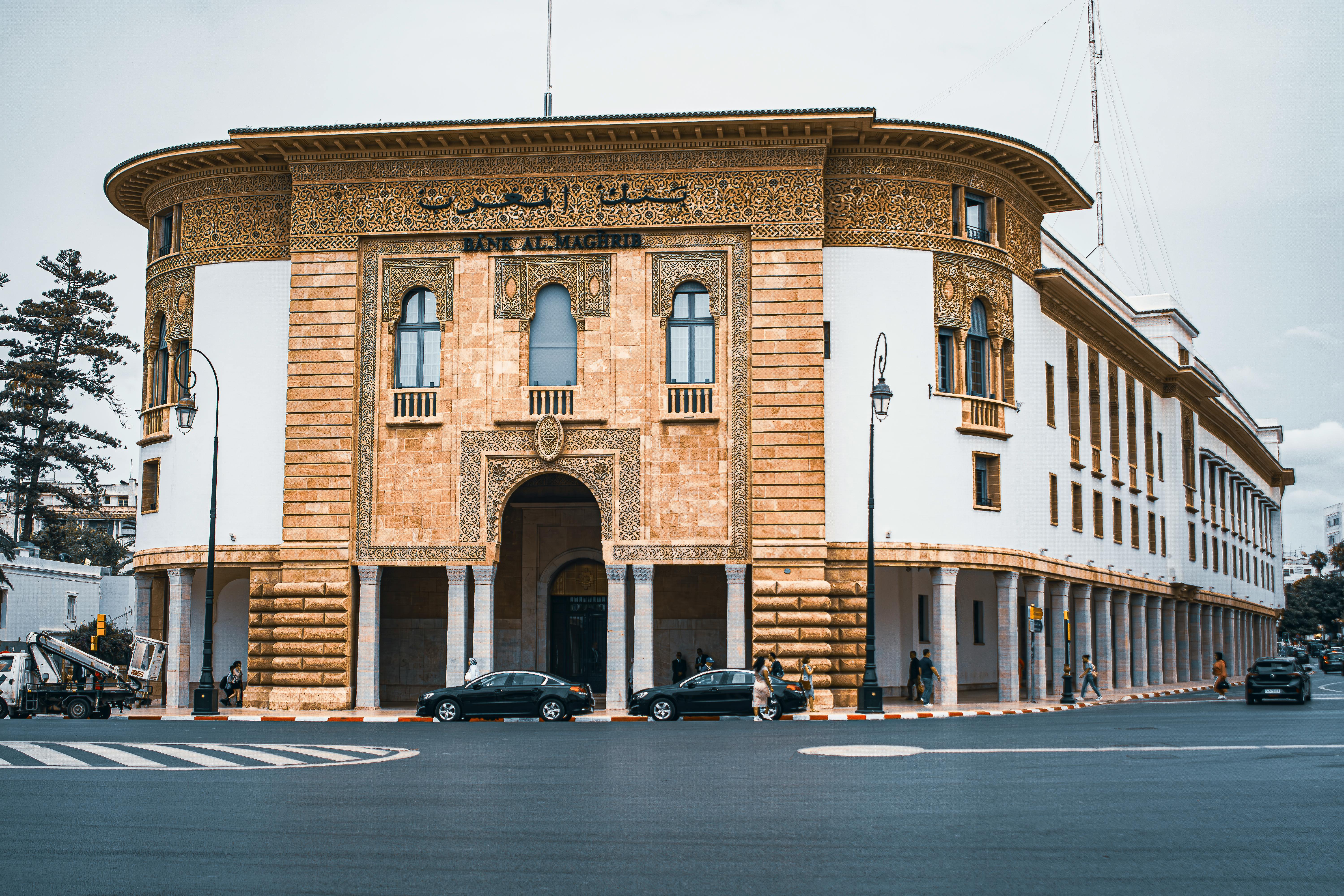 Bank Building in Morocco · Free Stock Photo