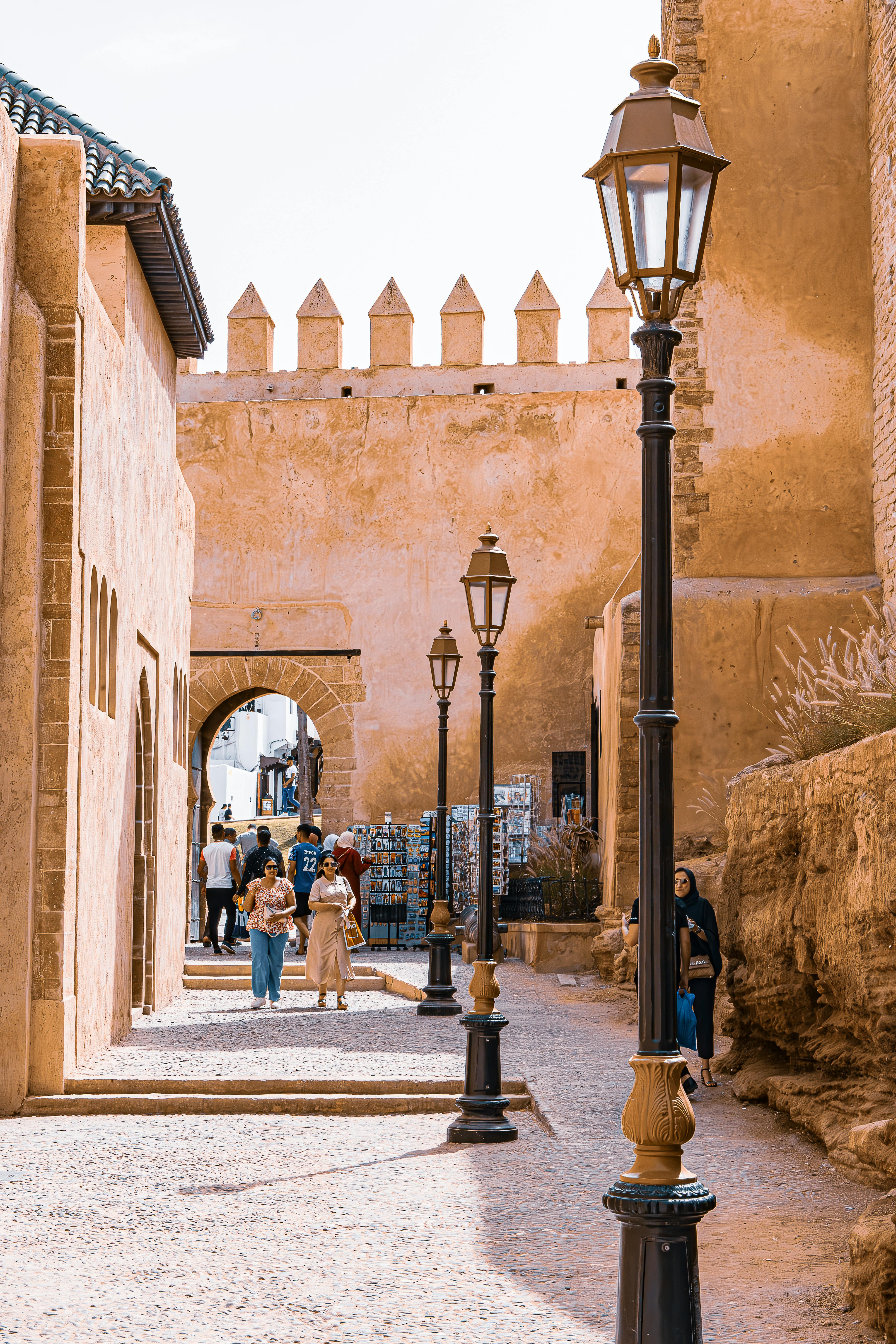 Rues Rabat Maroc Couleurs · Photo gratuite