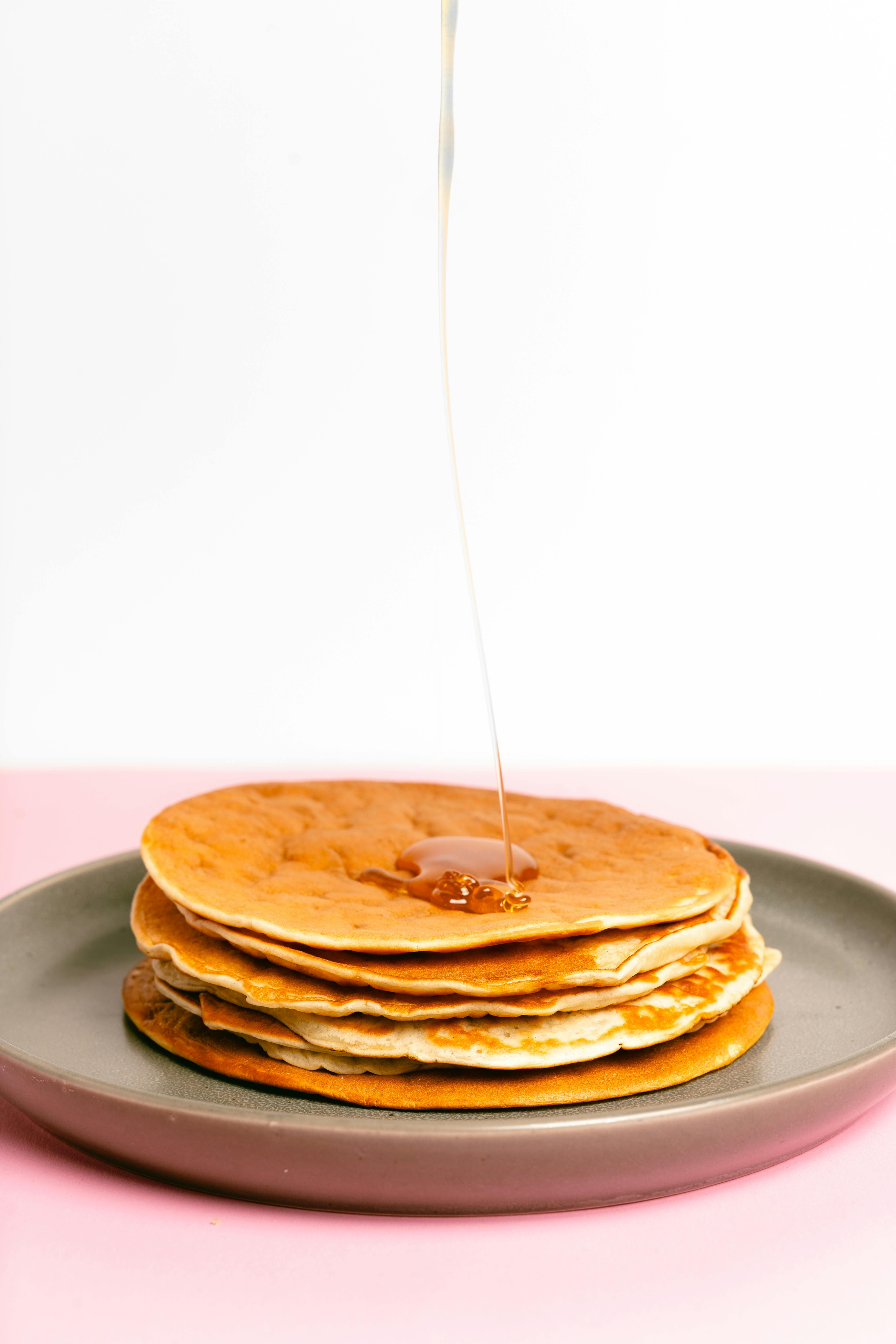Selective Focus of Pile of Pan Cakes · Free Stock Photo