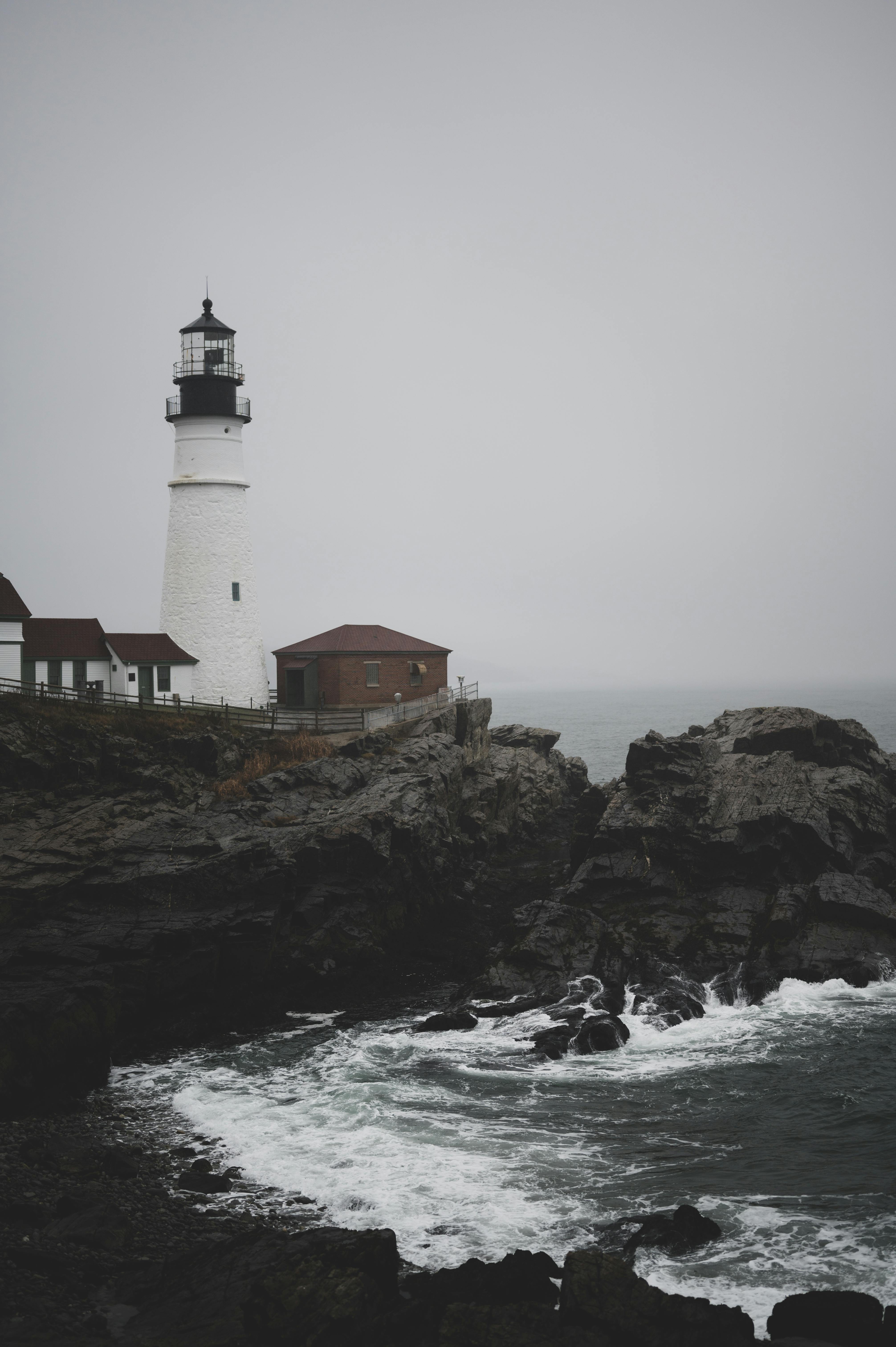 Lighthouse Tower on Coastal Area · Free Stock Photo