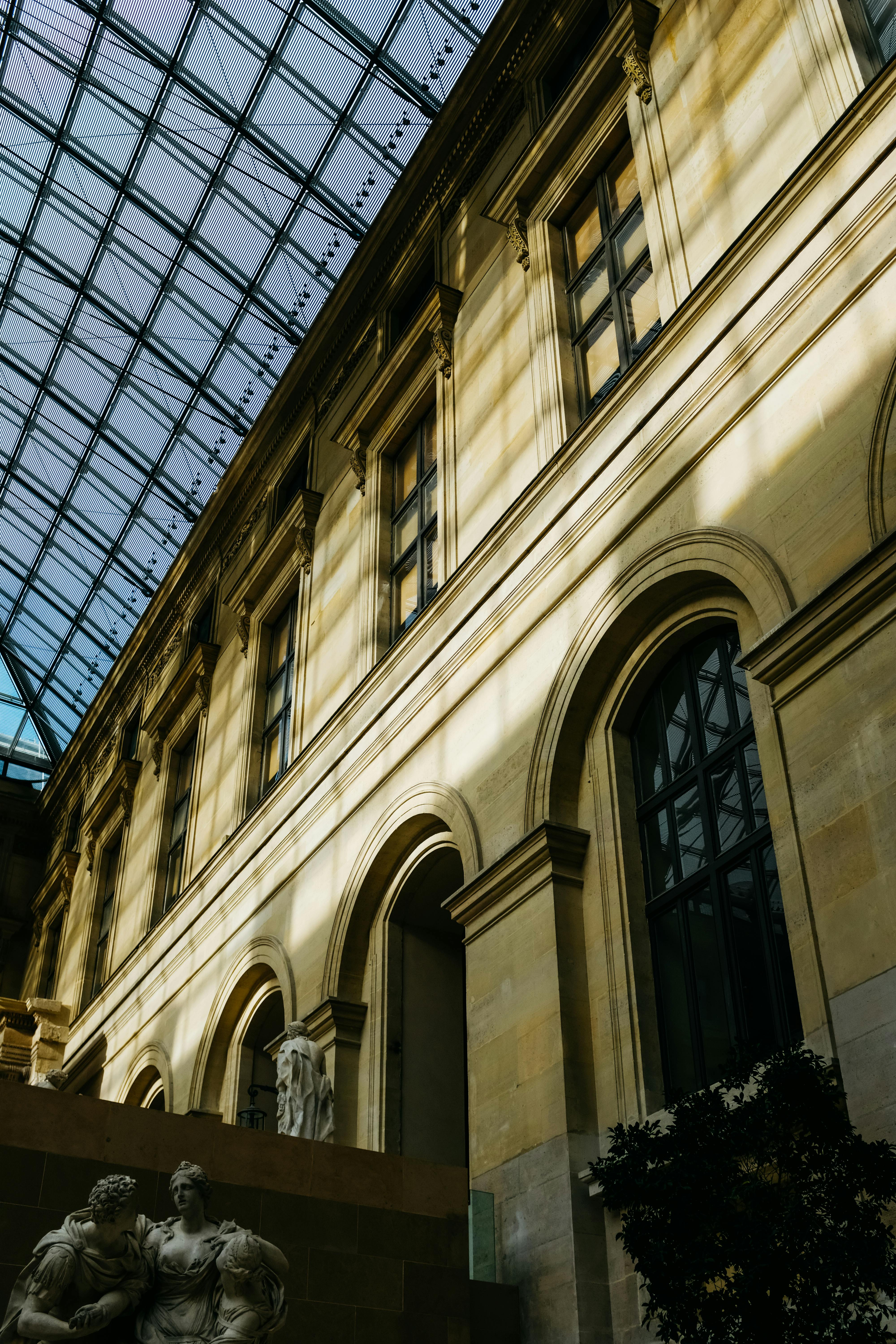 Interior of Louvre Museum · Free Stock Photo