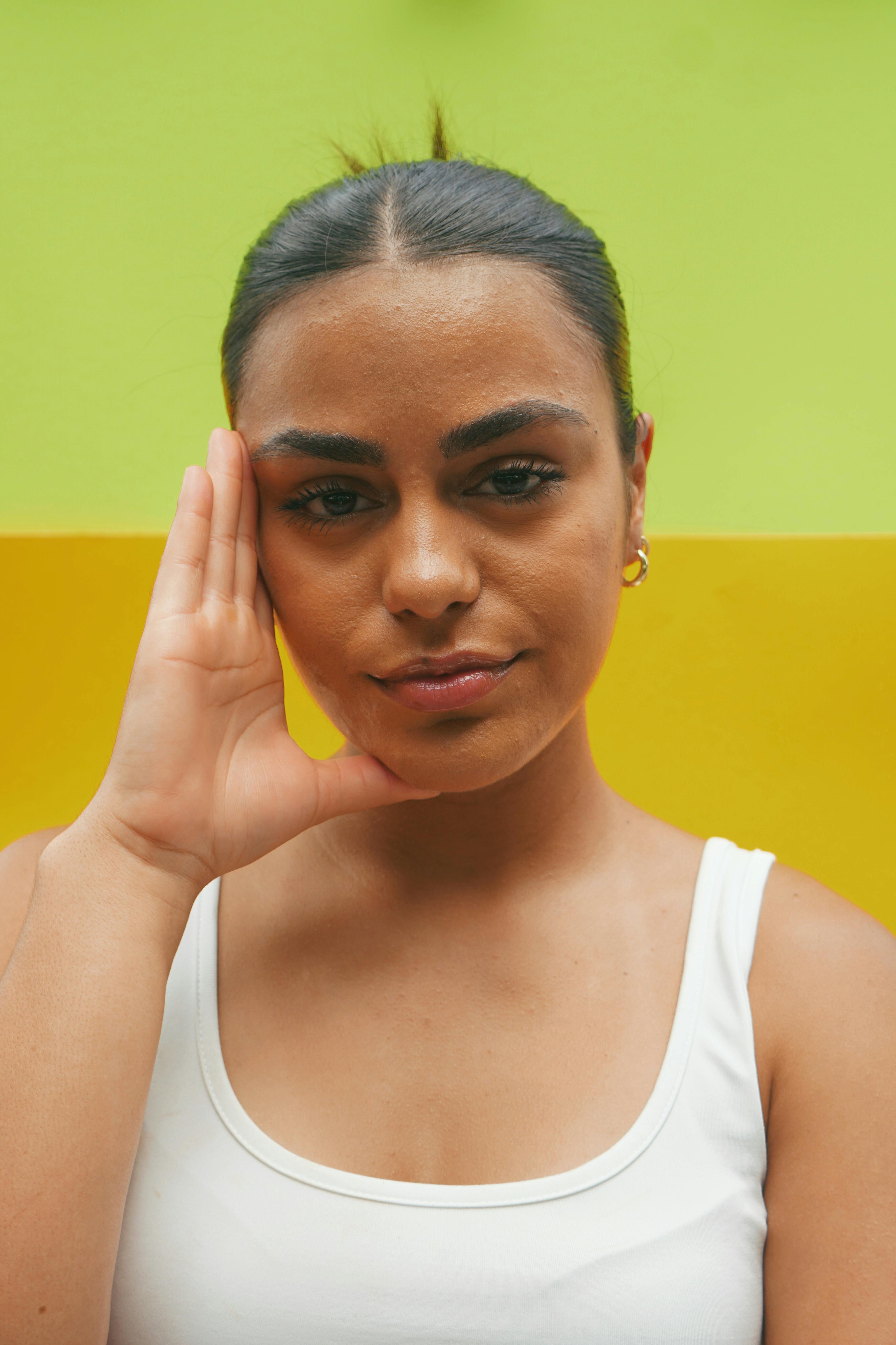 Portrait of Thinking Woman · Free Stock Photo